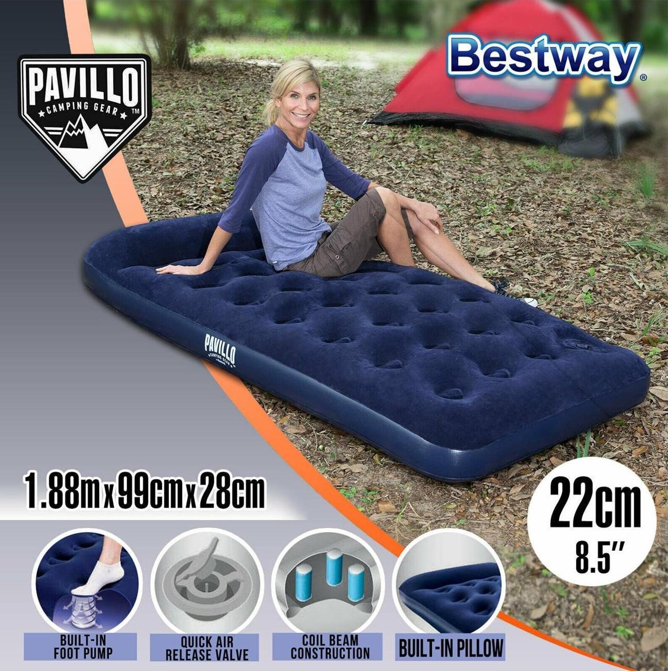 Bestway 67224, Pavillo Kendinde Pompalı Şişme Yatak - idefix