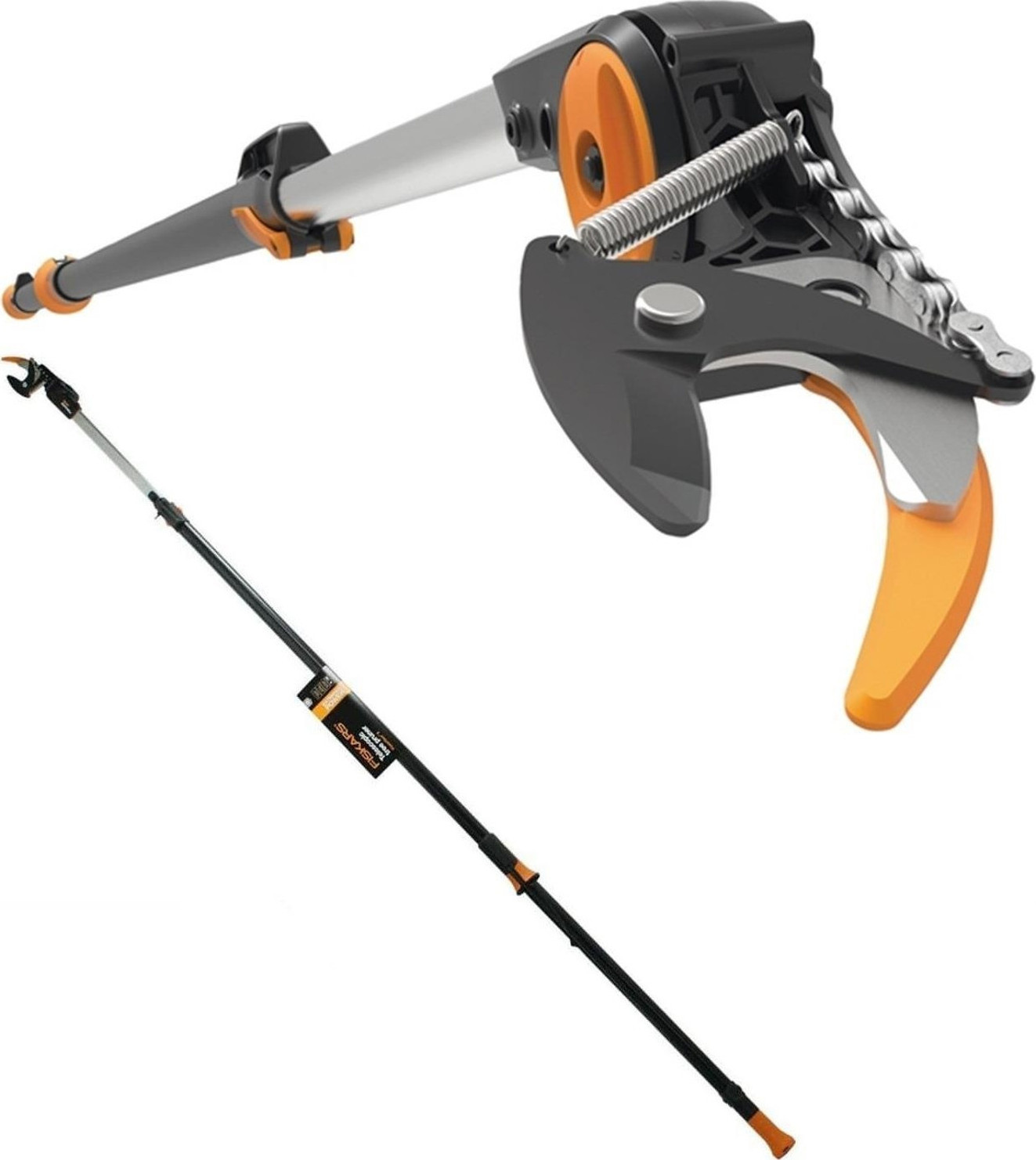 Fiskars UPX86 1023624 Teleskopik Testeresiz Yüksek Dal Budama Makası ...