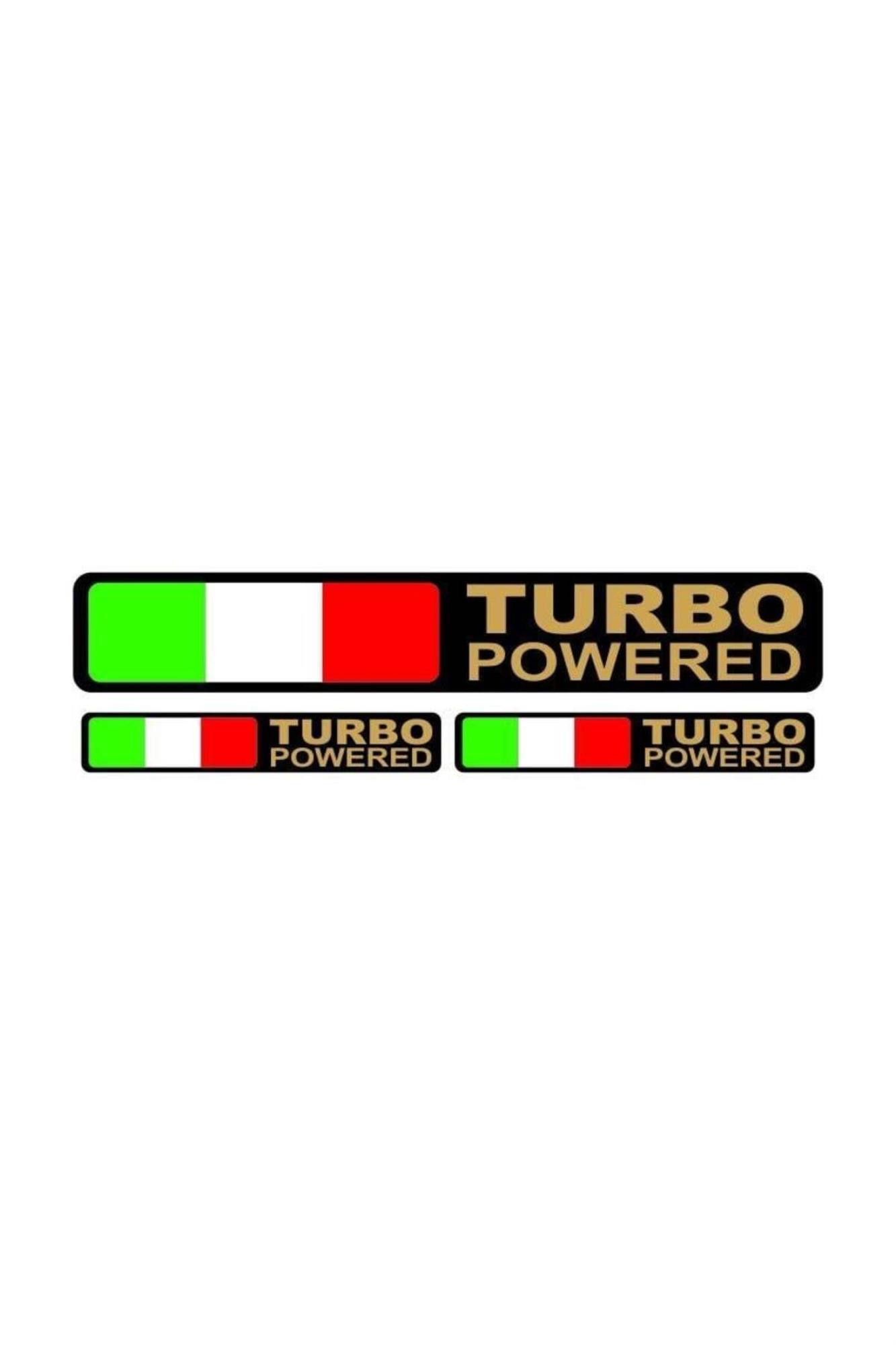 GOGO TURBO POWERED LOGO DAMLA STICKER - idefix