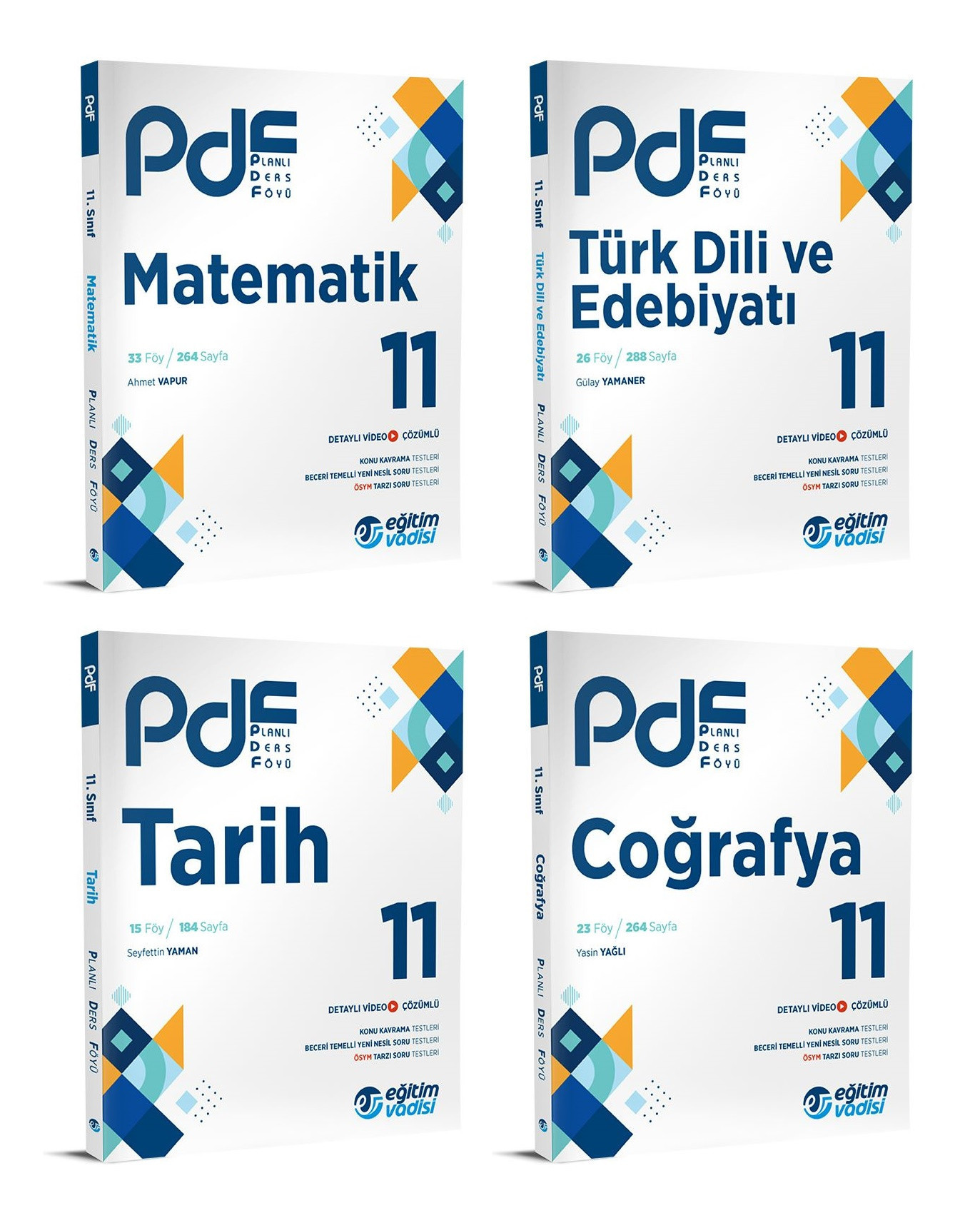 Eğitim Vadisi 2024 11. Sınıf Sözel Eşit Ağırlık Pdf Planlı Ders Föyü Seti - undefined Kitabı ...