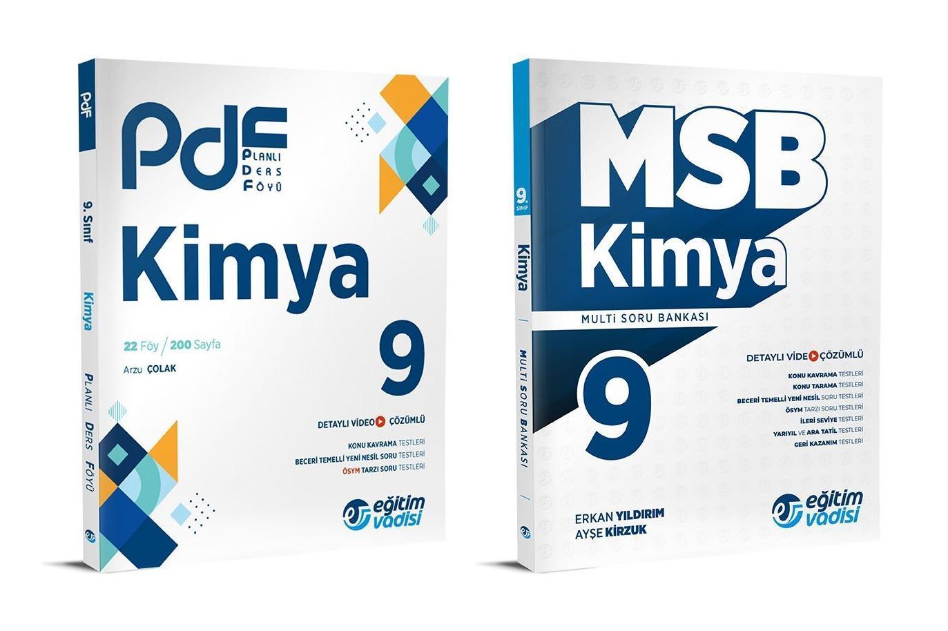 Eğitim Vadisi 2024 9. Sınıf Kimya Pdf + Soru Seti 2 Kitap - undefined Kitabı Fiyatları & Satın Al