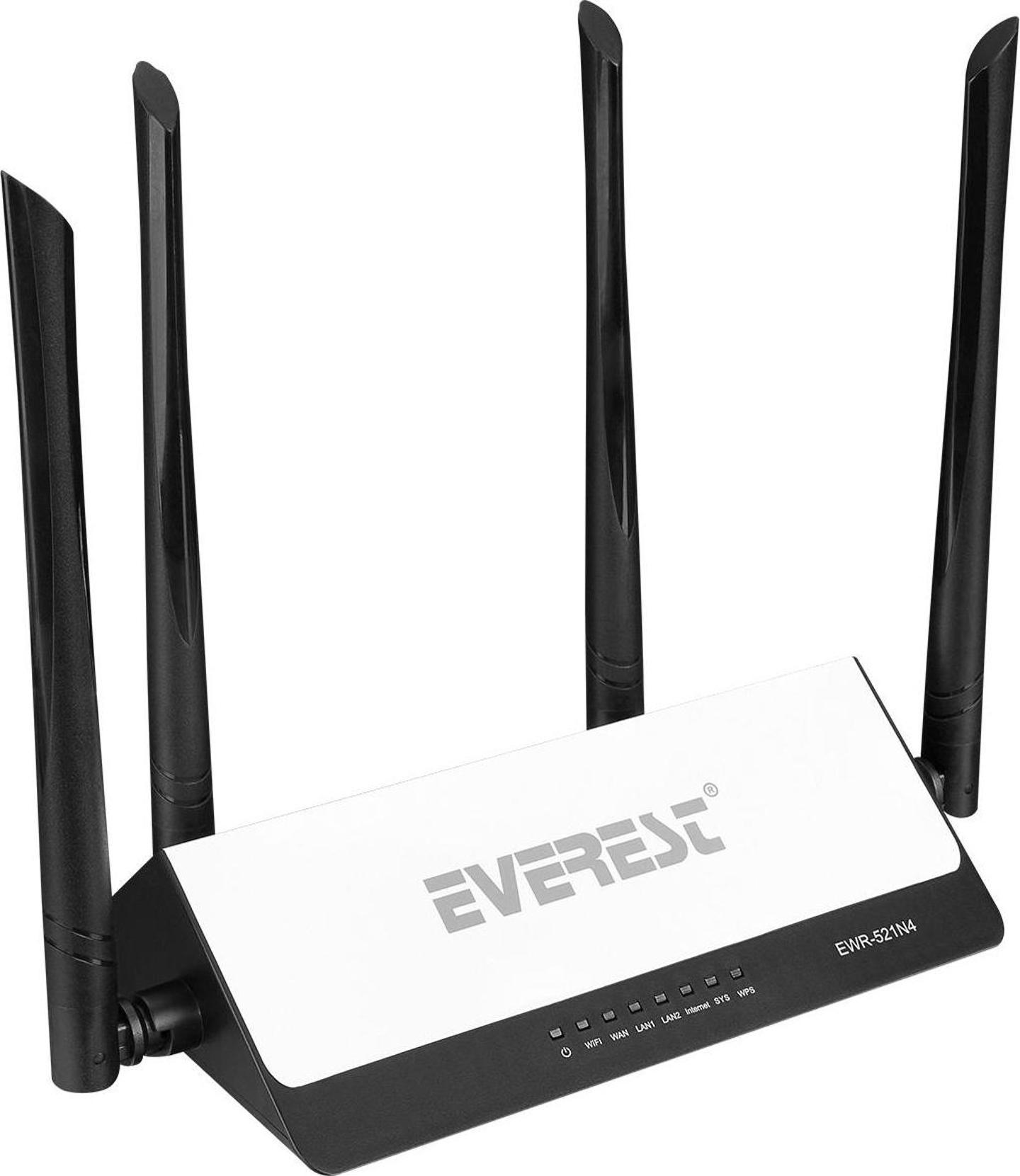 Everest EWR-521N4 300Mbps WISP Repeater+Access Point+Bridge Kablosuz ...