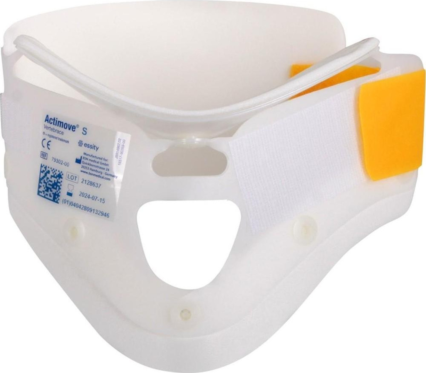 Actimove Vertebrace 57cm x 9cm - S İlk Yardım Boyunluğu - idefix