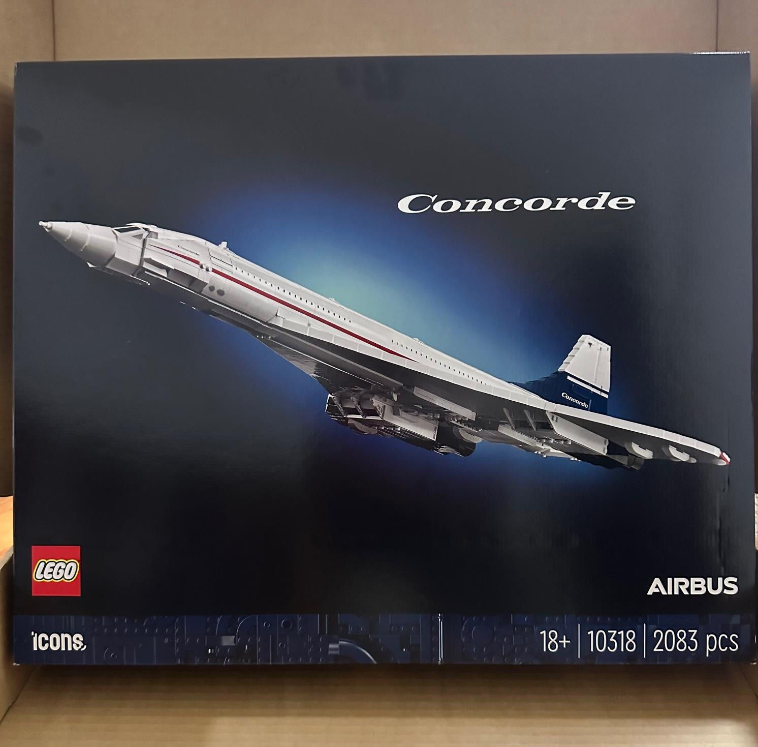 LEGO icons 10318 Concorde - idefix
