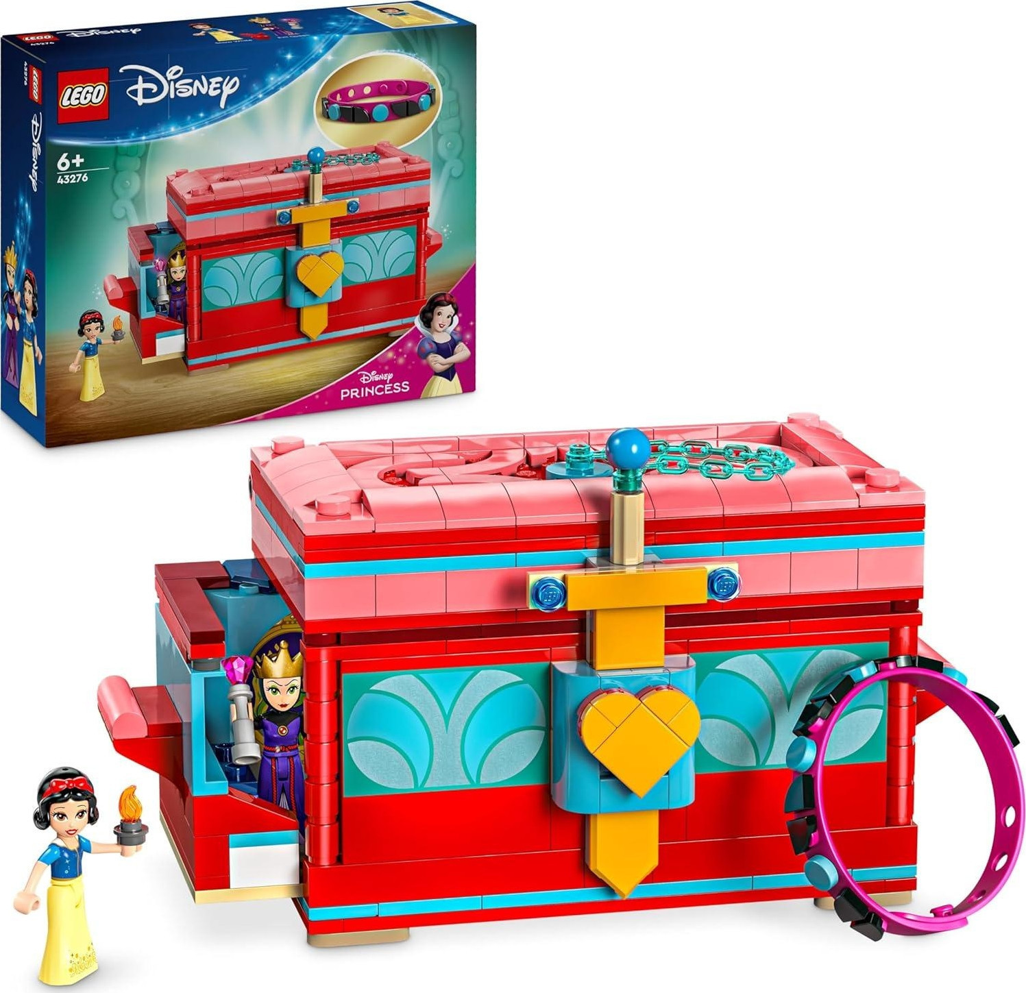 Lego ǀ Disney Princess Pamuk Prenses’In Takı Kutusu 43276, 6 Yaş Ve ...