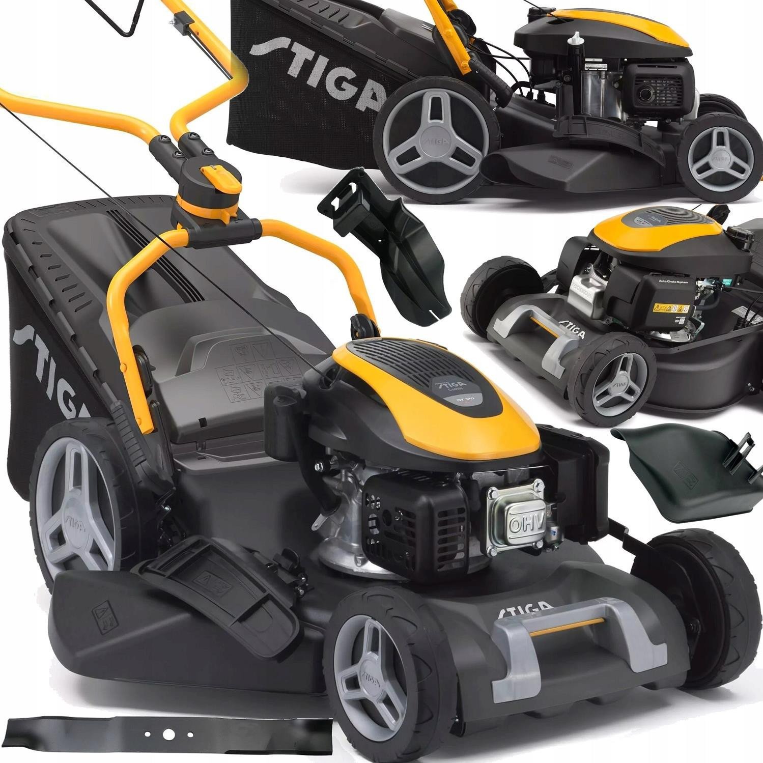 Stiga Combi 753S ST170 Şanzımanlı Benzinli Çim Biçme Makinesı - idefix