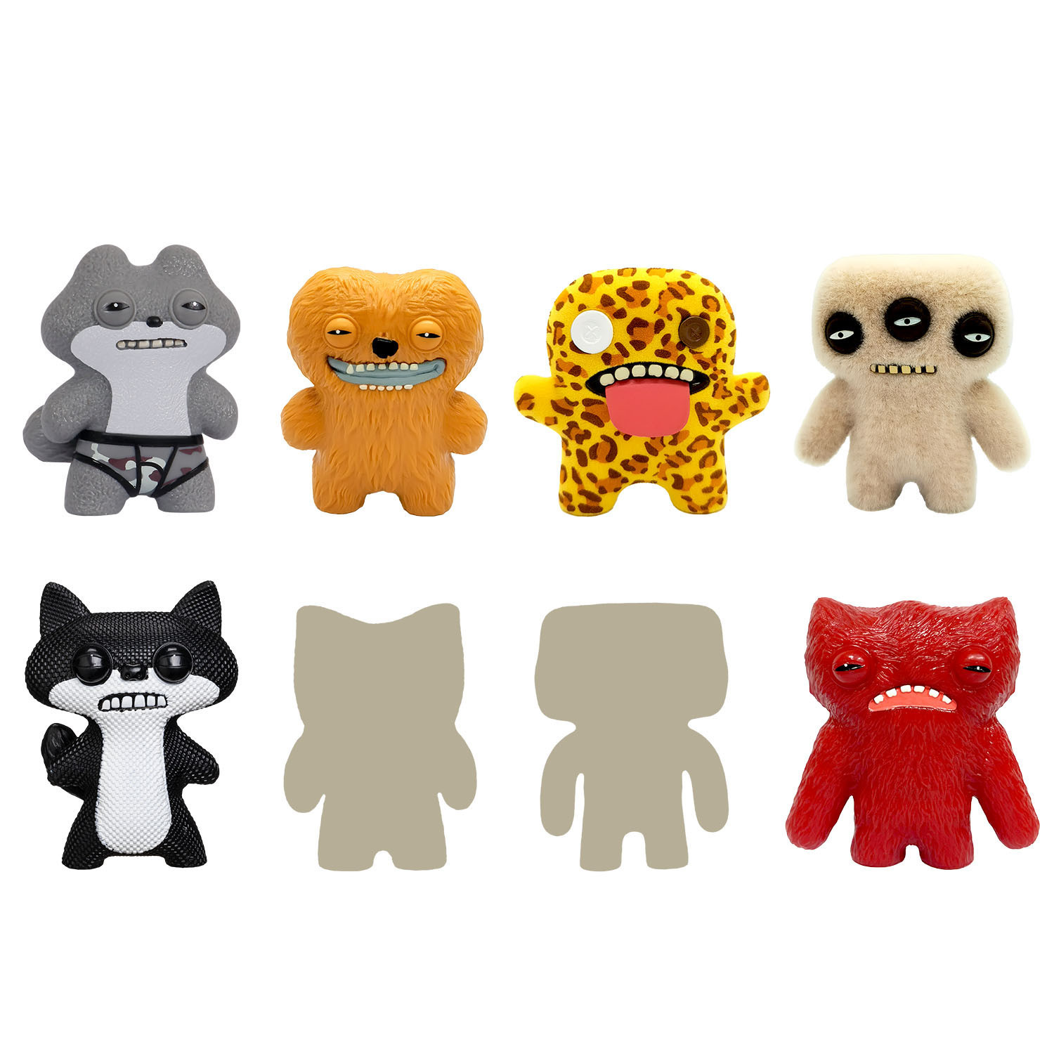 Fuggler Koleksiyon 8'li Figür Set Model 4 - idefix