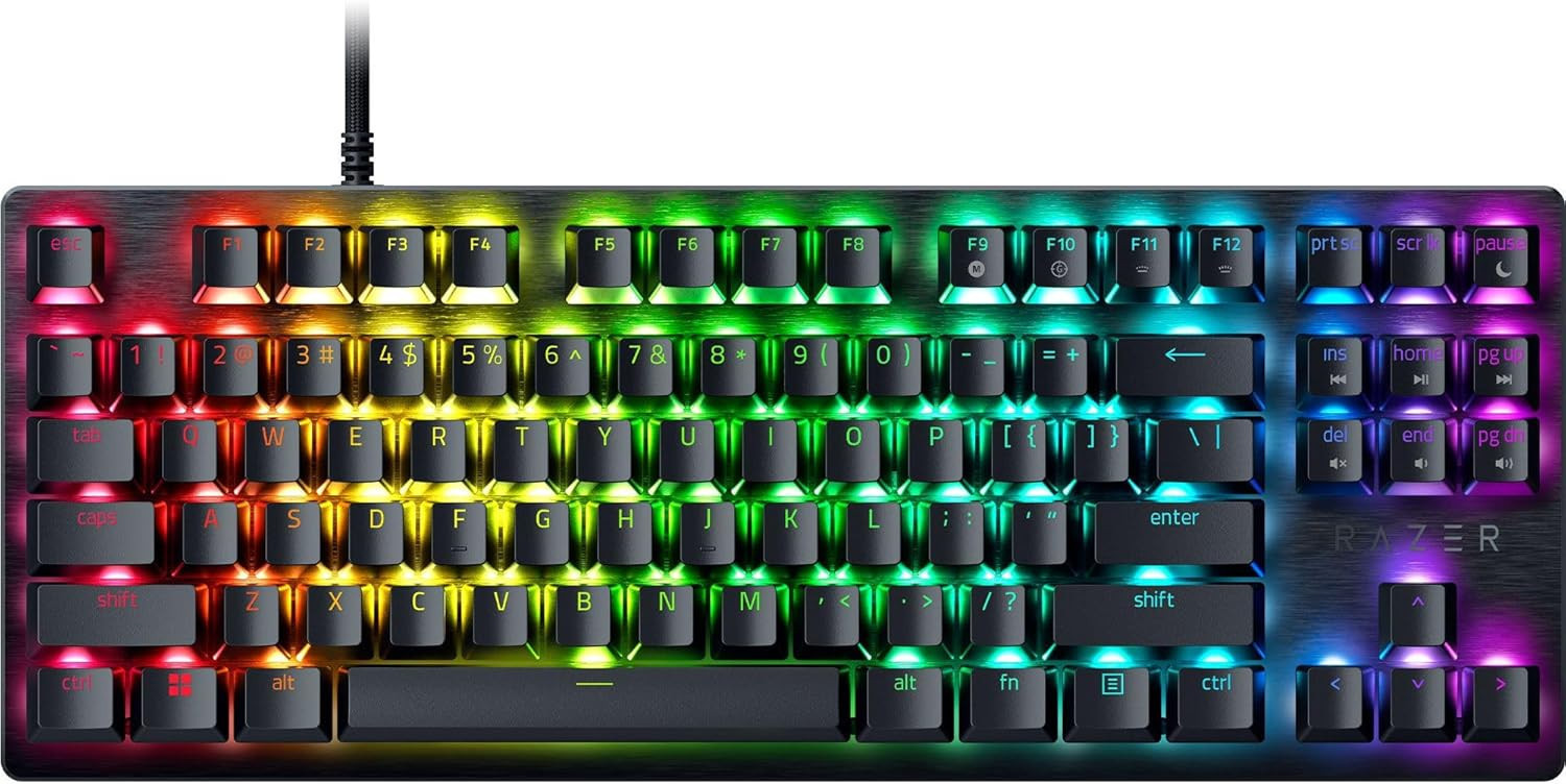 Razer Huntsman V3 X Tenkeyless (Mor Anahtar) - Espor Için Optik Klavye ...