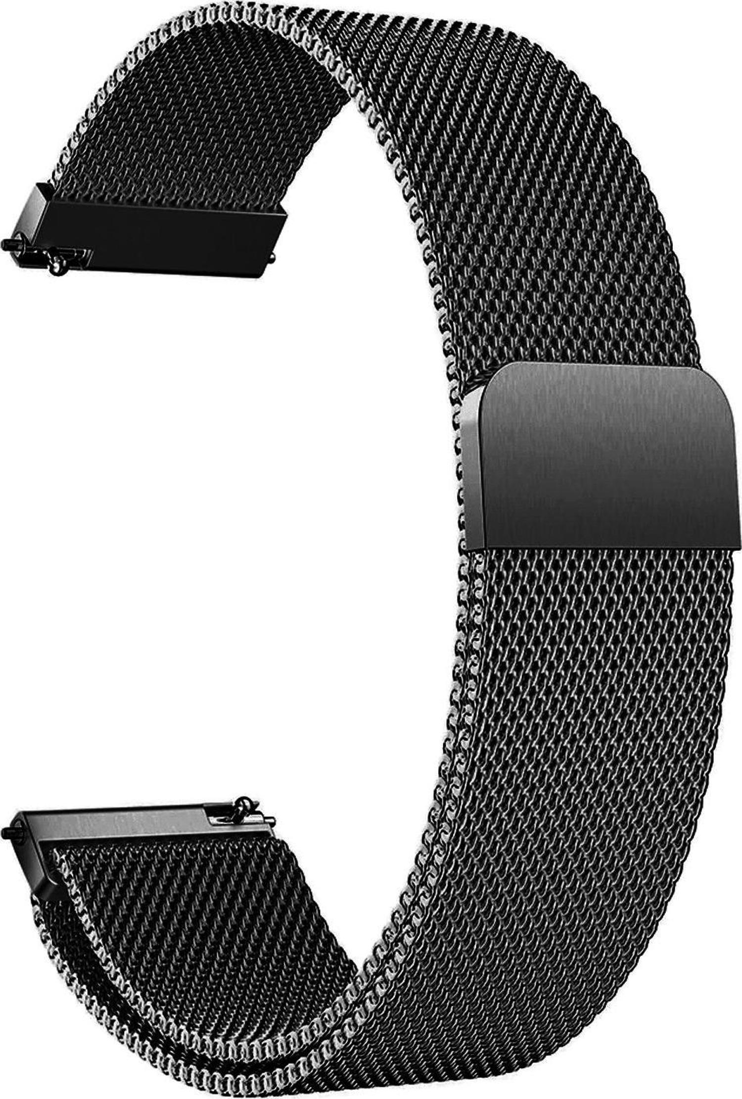 Microsonic Xiaomi Watch S1 Active Milanese Loop Kordon Siyah - idefix