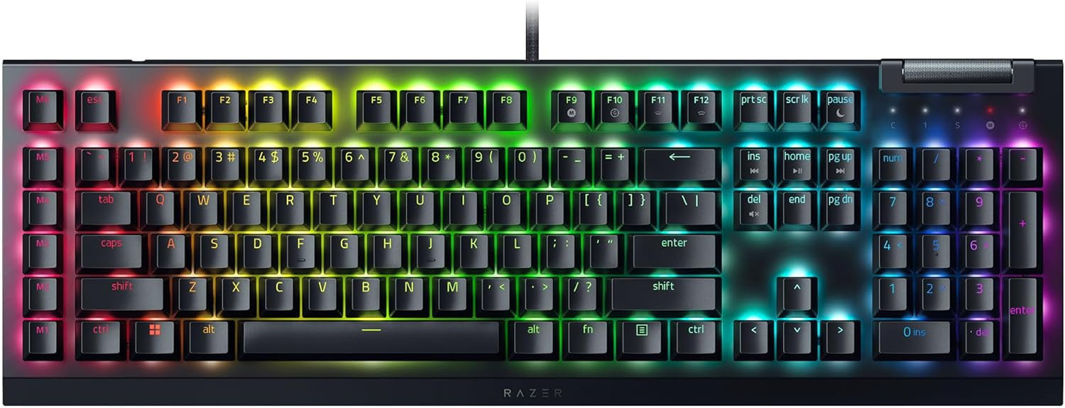 Razer Blackwidow V4 X (Sarı Anahtar) - Razer Chroma Rgb'Li Mekanik Oyun ...