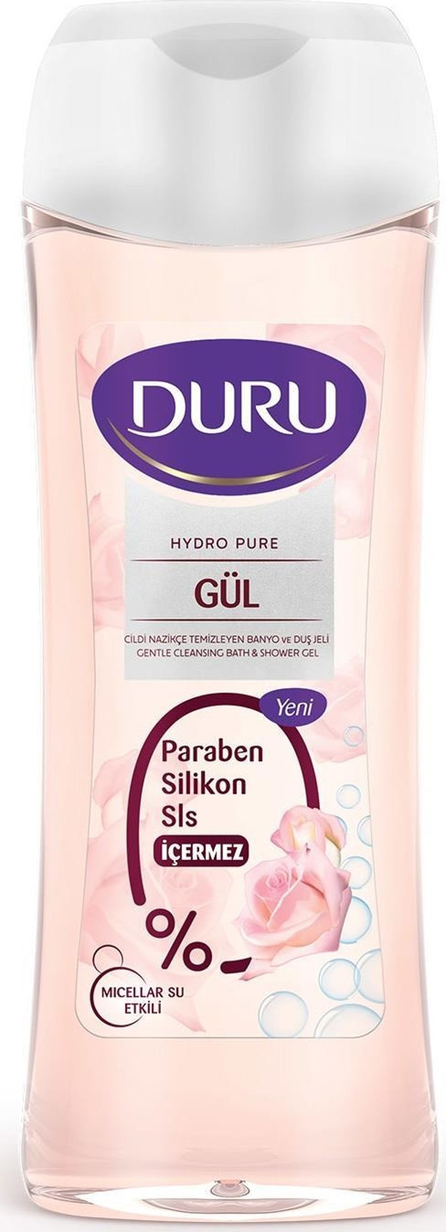 Duru Hydro Pure Gül Duş Jeli 450ML - idefix