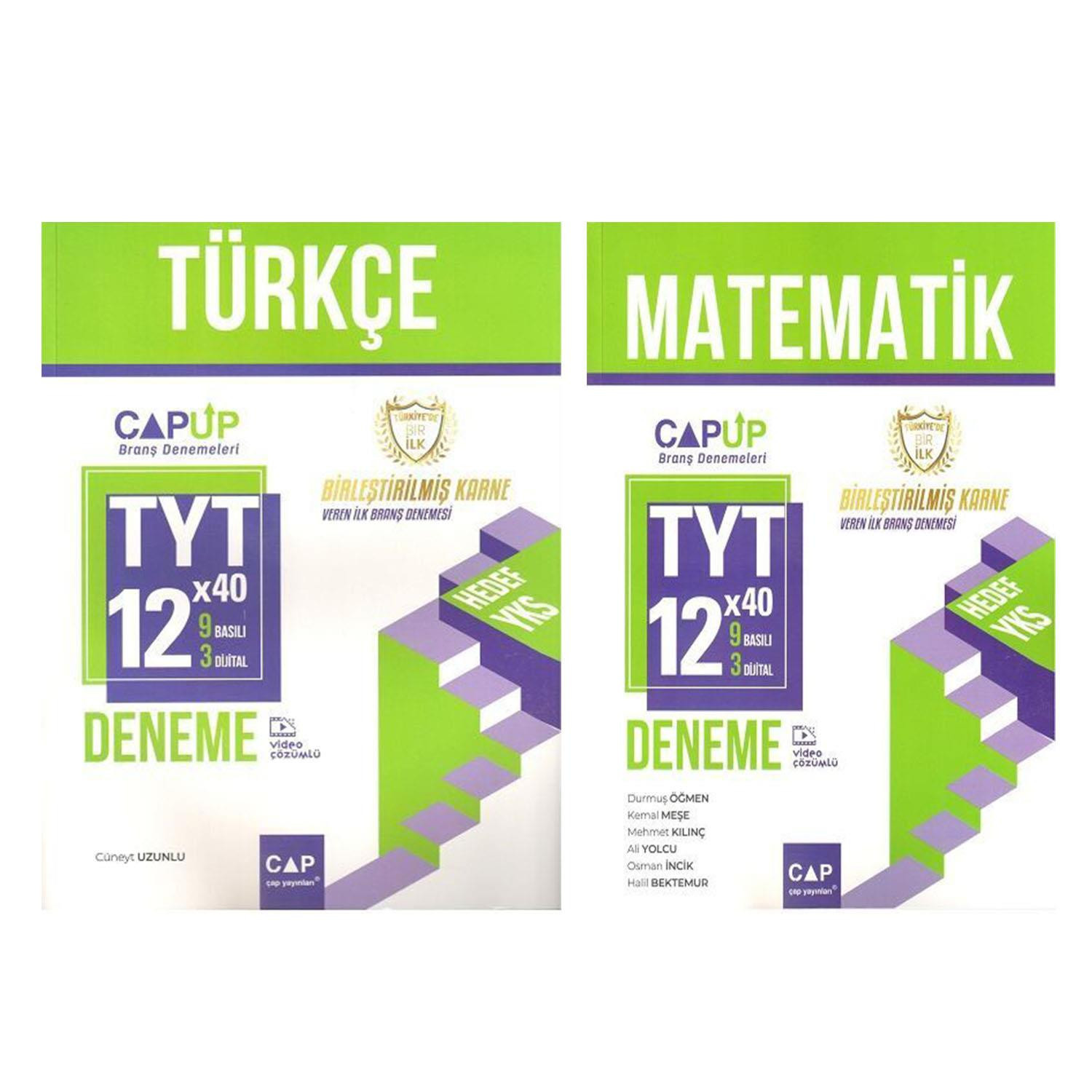 Çap Yayınları TYT Matematik ve Türkçe Deneme Seti 2 Kitap - undefined ...