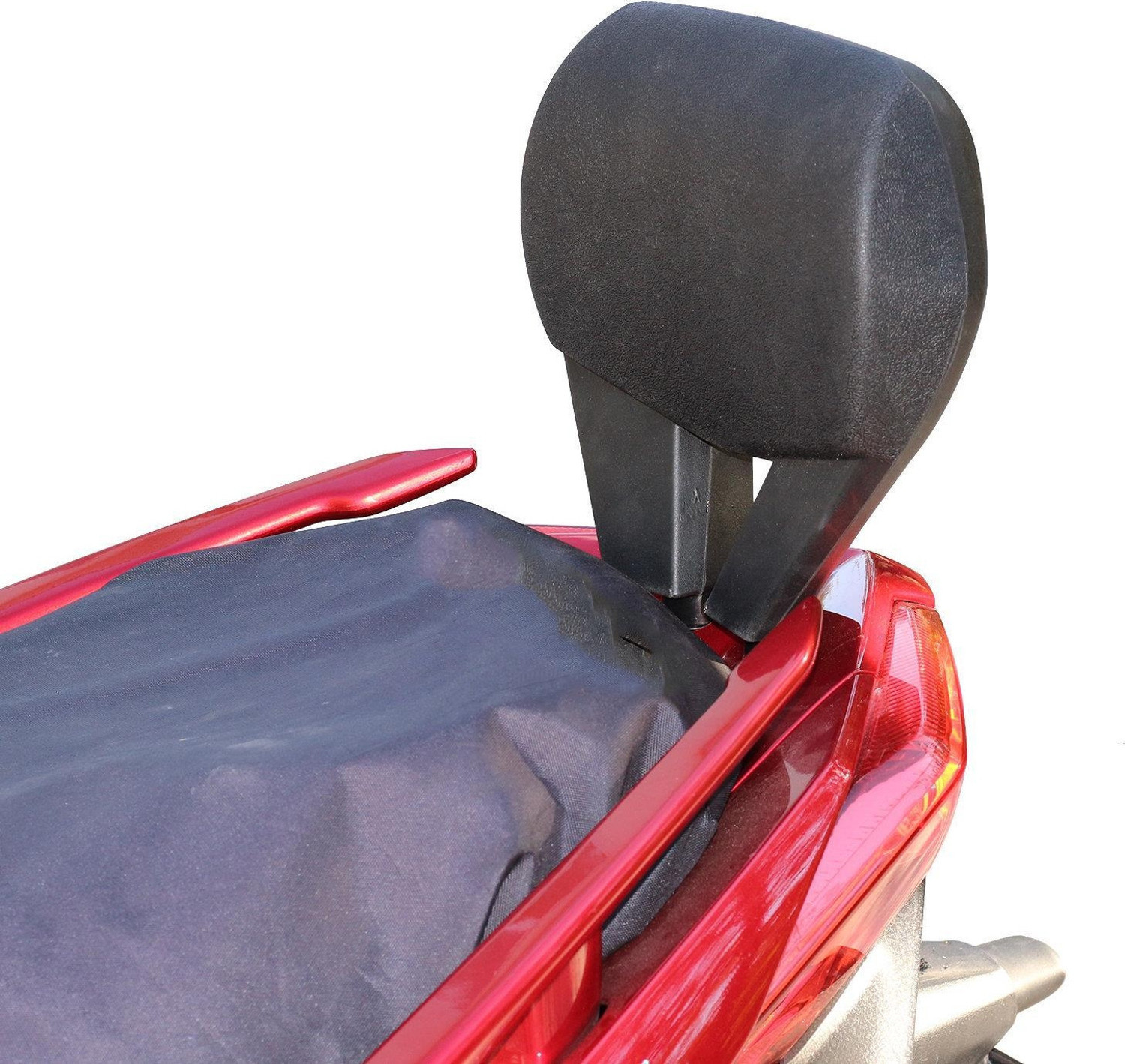 GP Kompozit Yamaha XMAX 2018-2022 Uyumlu Sissy Bar Siyah - idefix