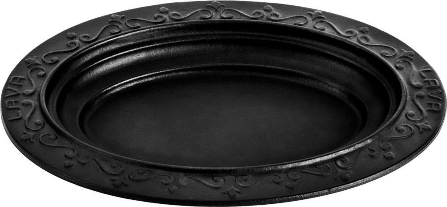 Lava Döküm Oval Döner, Kebap Tabağı. Ölçü 21x16cm. - idefix