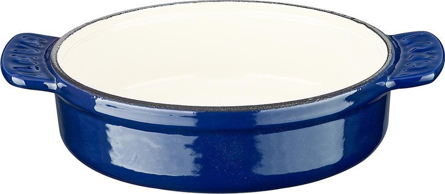 Lava Döküm Yuvarlak Güveç Kabı Döküm Demir Yekpare Çift Kulplu Edition ...