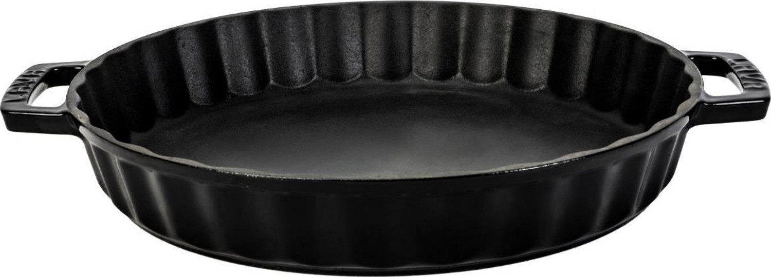 Lava Döküm Yuvarlak Rosto ve Fırın Tepsisi Döküm Demir Yekpare Çift ...