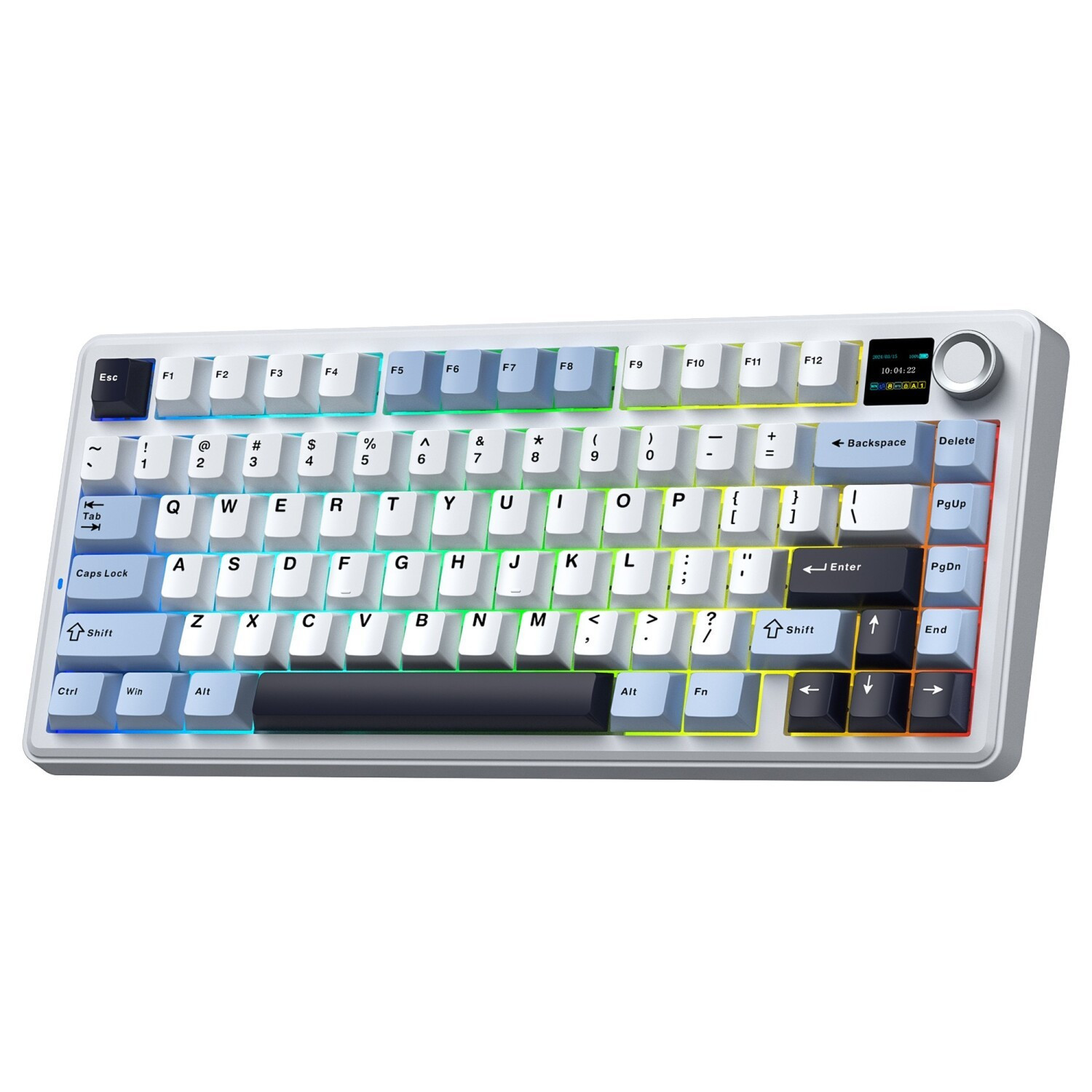 Aula F75 Max Mekanik RGB TKL Reaper Switch Kablosuz Makrolu Hot Swap ...