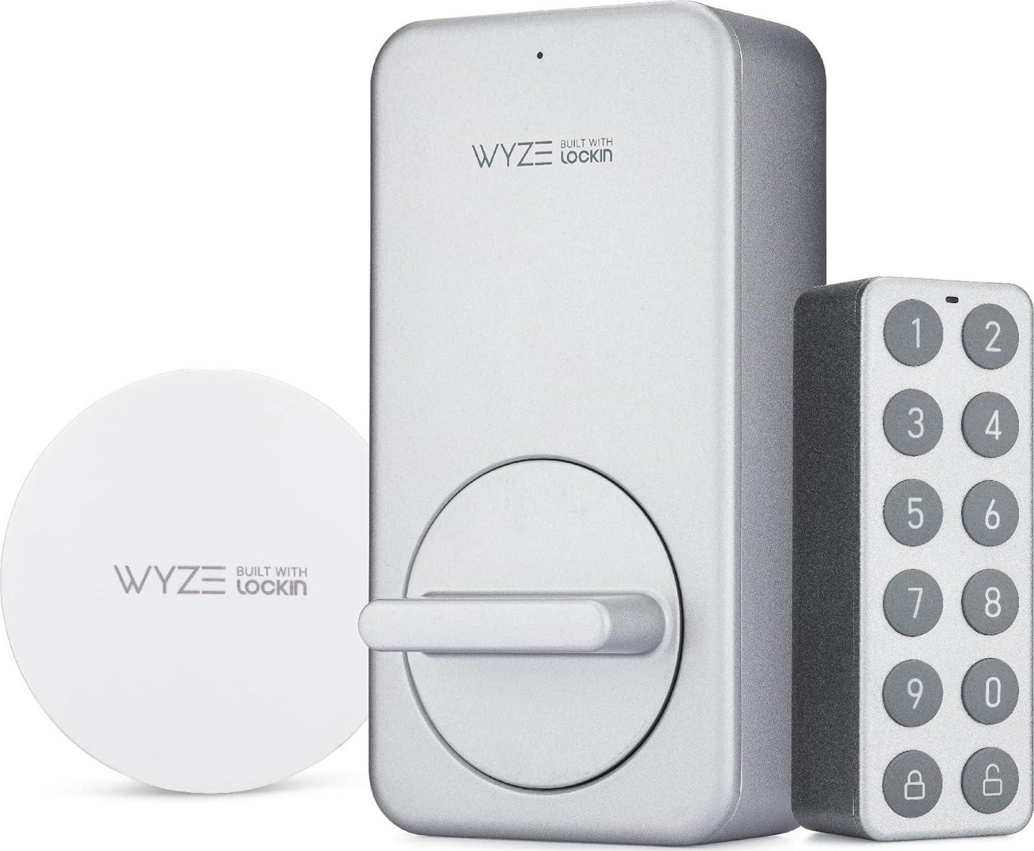 Wyze Lock WiFi ve Bluetooth Etkin Akıllı Kapı Kilidi, Kablosuz ve ...
