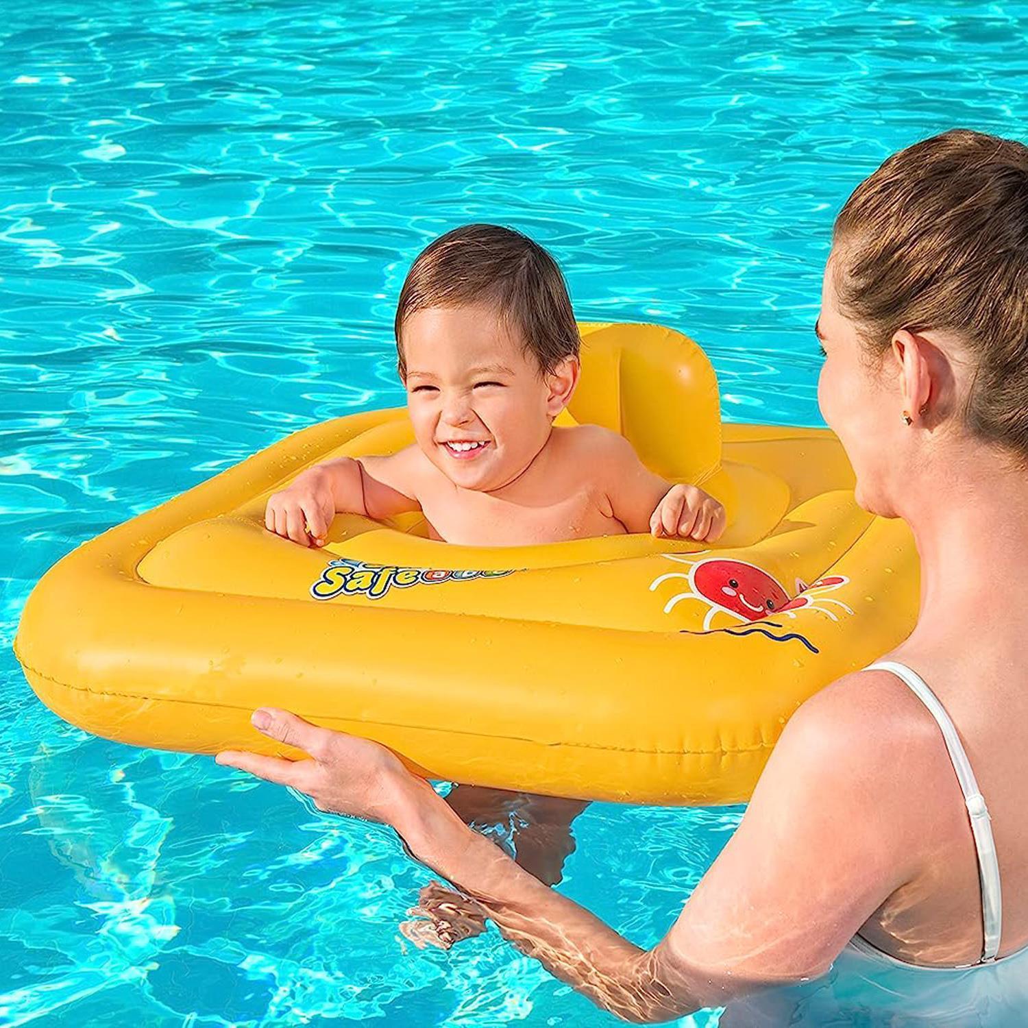 Bestway Swim Safe Bebe Flatörü Baby Float Bebek Simidi 1-2 Yaş 11-15kg ...