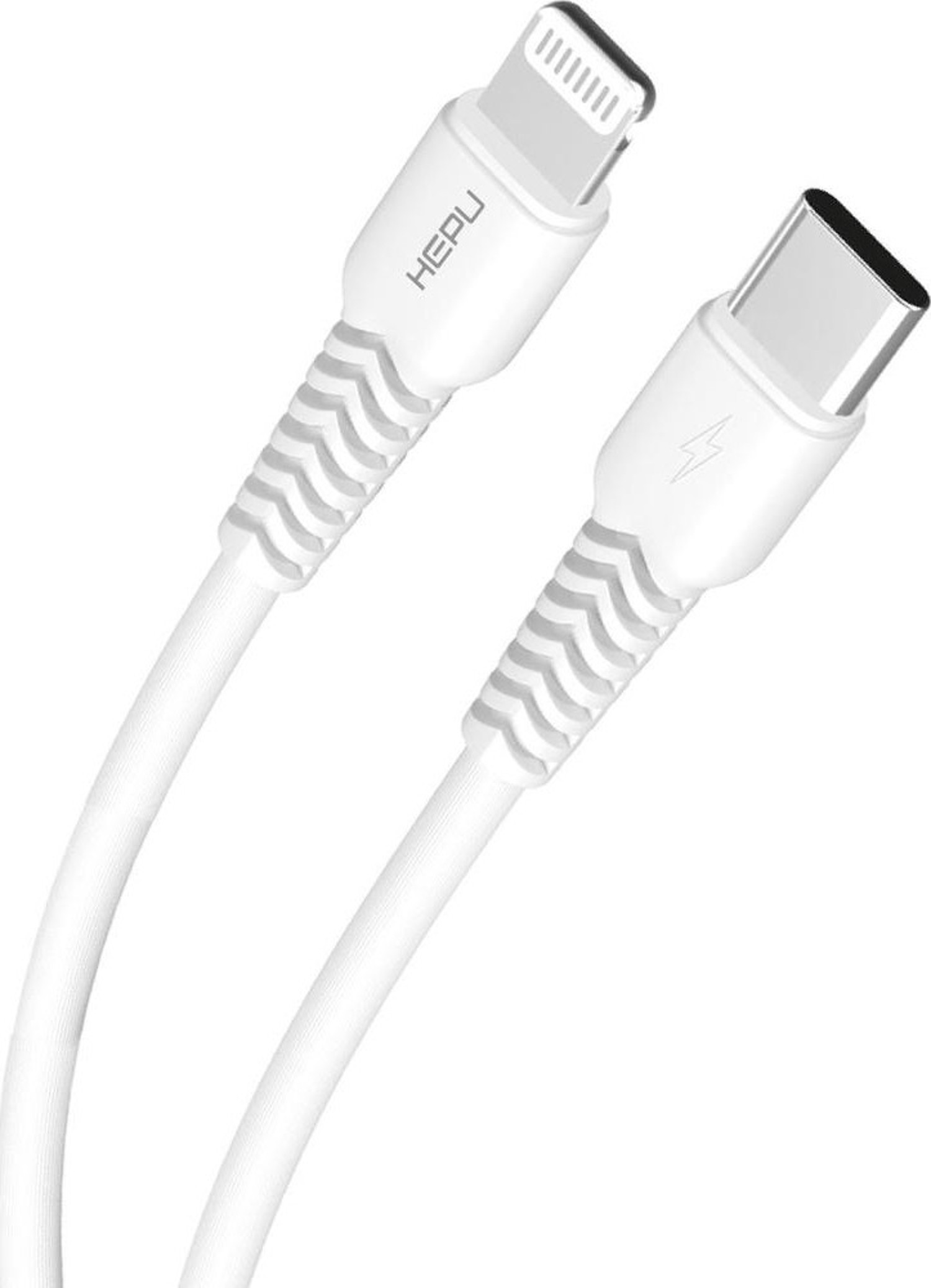 HEPU HP-422 Mild Type-C - iPh Lightning PW20W Şarj Kablosu 30cm Beyaz
