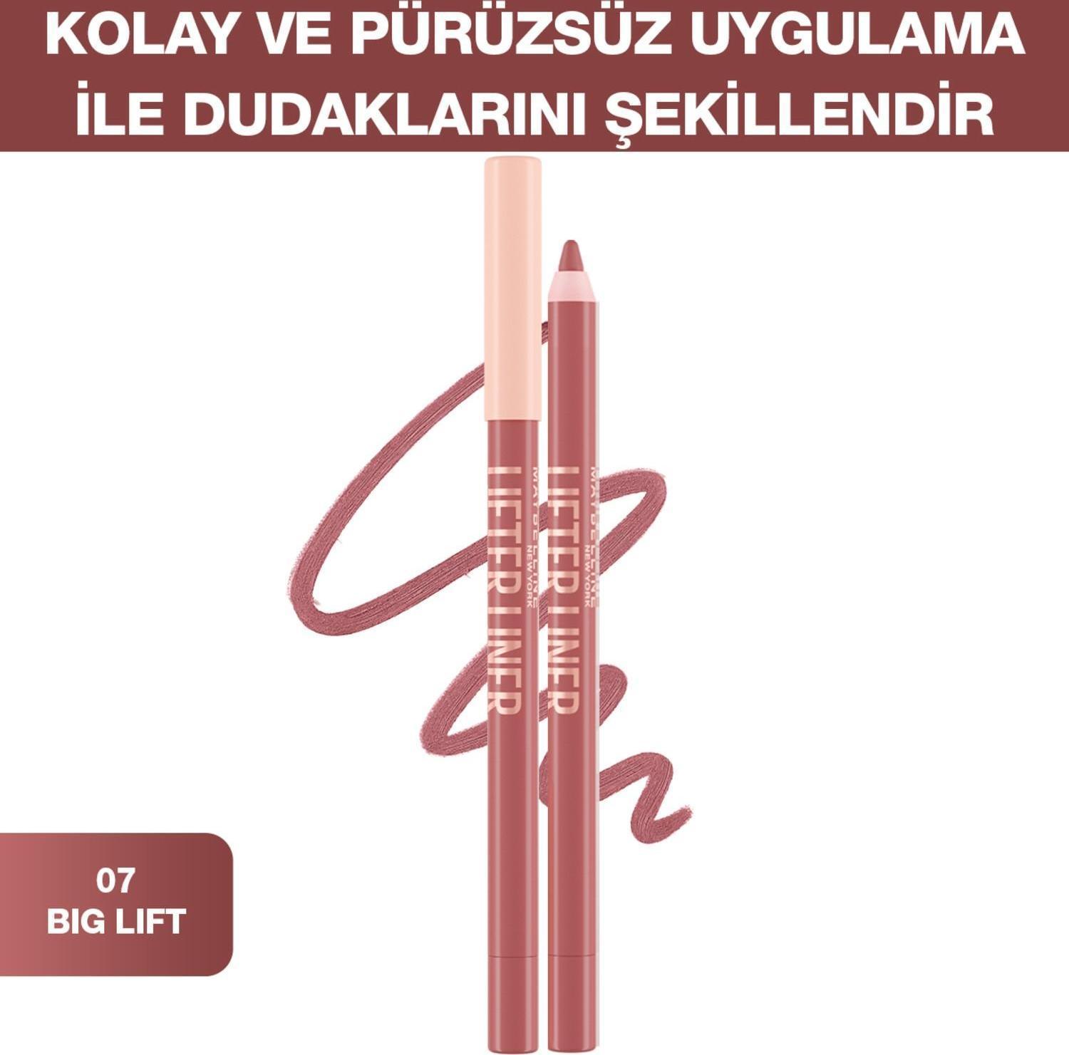 Maybelline New York Lifter Liner Dudak Kalemi - 07 Big Lift - idefix
