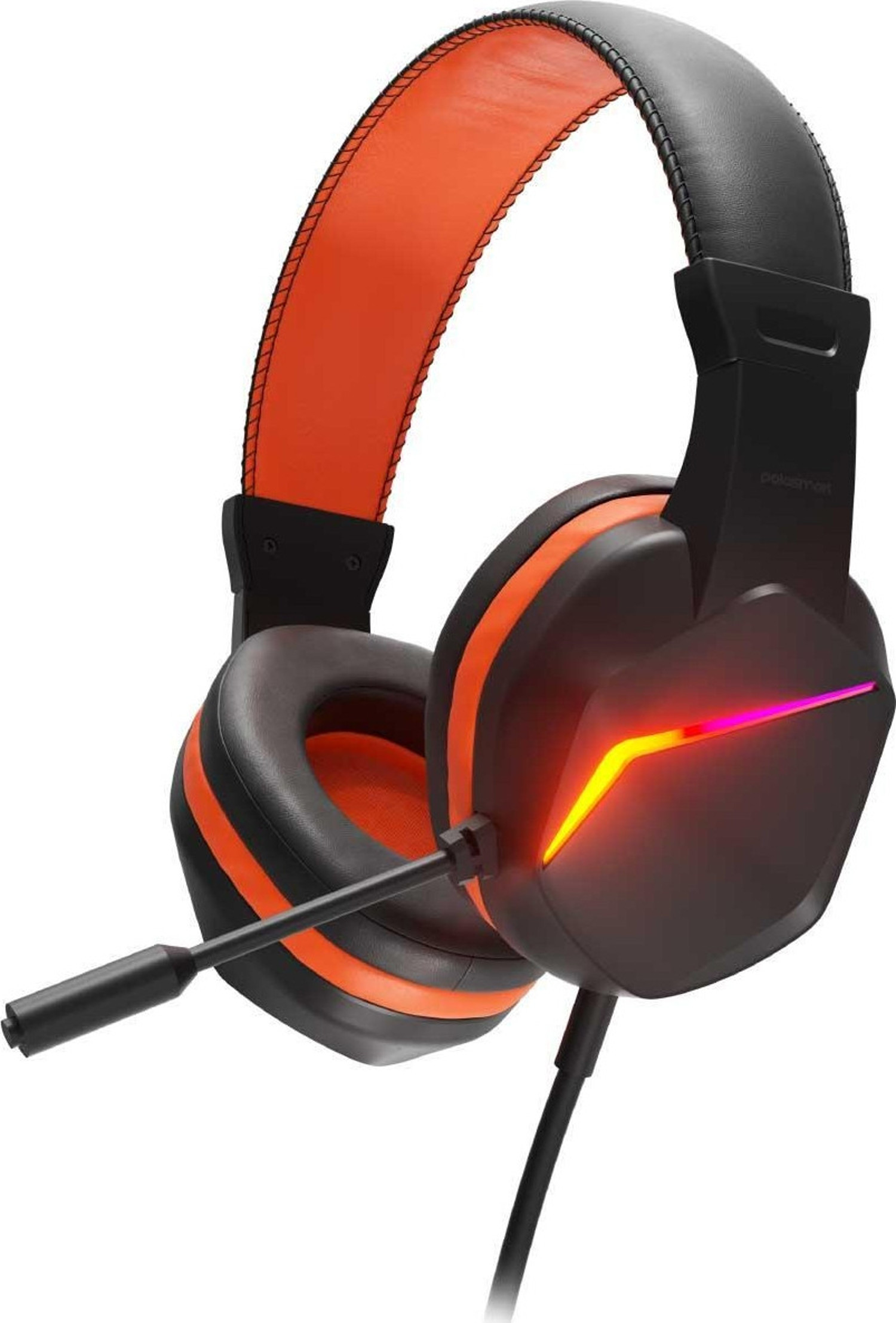 Polosmart PGS101 Kablolu Kulak Üstü Led Aydınlatma Hareketli Mikrofon Gaming Oyuncu Kulaklık ...