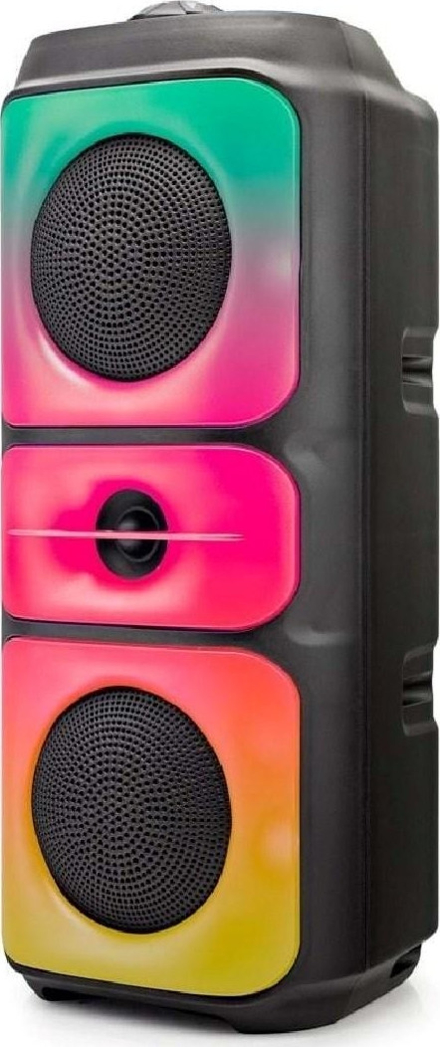 Kimiso QS3629 Bluetooth Hoparlör Rgb Led Işık & Radyo & Usb &2x10W