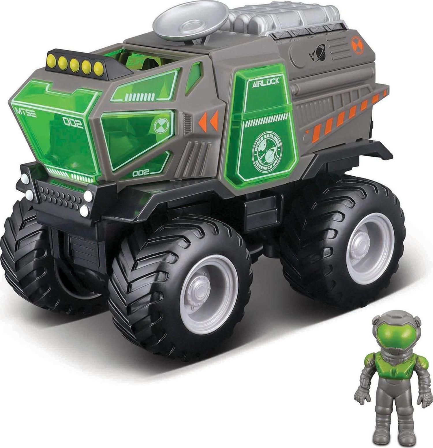 Space Explorers 4x4 Rover Uzay Aracı ve Figür Yeşil - idefix