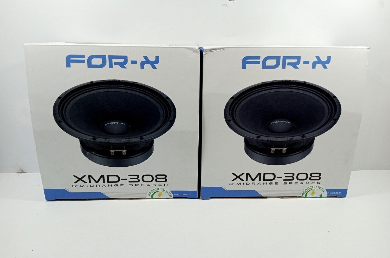 For-x 20CM Midrange – For-X 500W 250RMS Midrange Hoparlör – For-X XMD-308 Prof Midrange - idefix
