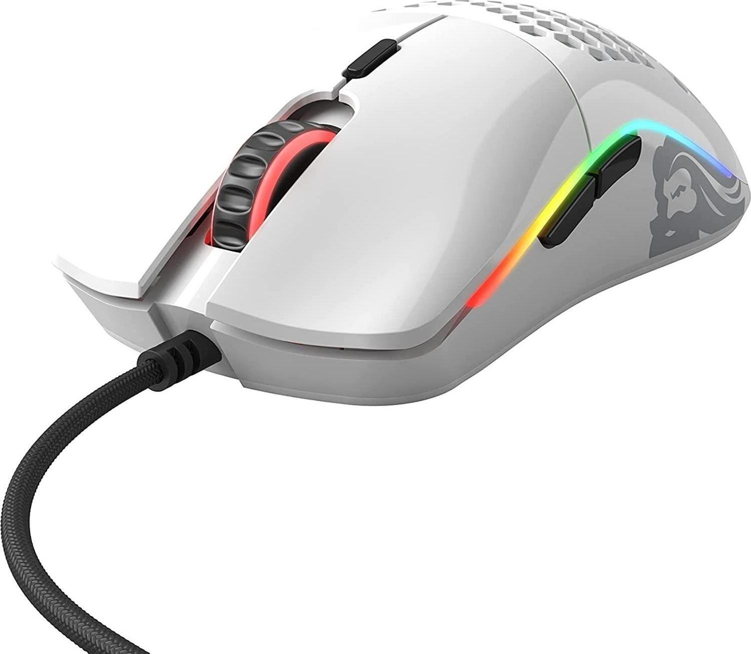 Glorious Model O Mouse Kablolu Parlak Beyaz RGB Oyuncu Mouse GO-Gwhite ...