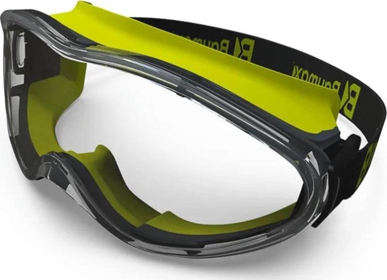 BAYMAX BX-2550 ARMOR KORUYUCU GÖZLÜK ŞEFFAF ANTİFOG - idefix