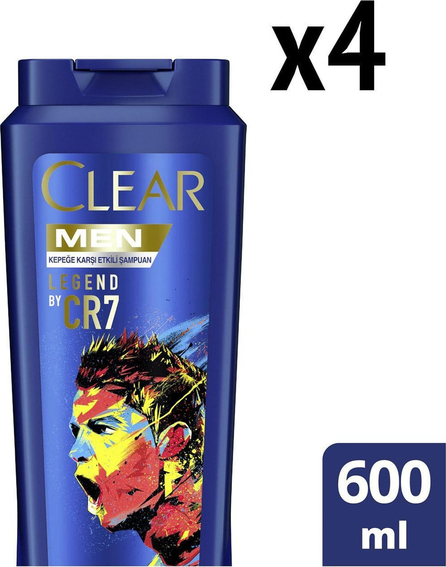 Clear Men Kepeğe Karşı Etkili Şampuan Legend Ronaldo Limited Edition ...