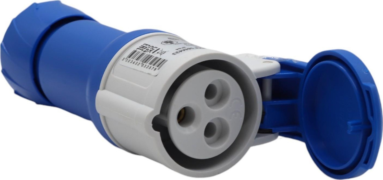 SCHNEIDER IP44 (PKF16M423) 16A KAPAKLI DİŞİ BAĞLANTI UZATMA APARATI ...