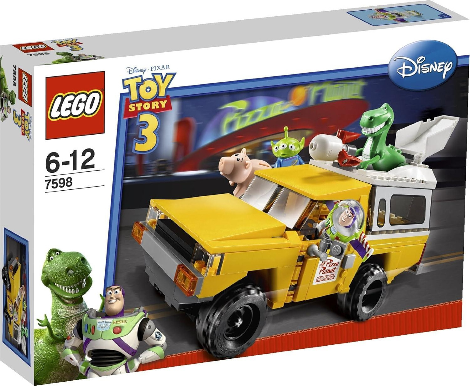 LEGO 7598 Disney / Pixar Toy Story 3 Exclusive Set Pizza Planet Truck ...