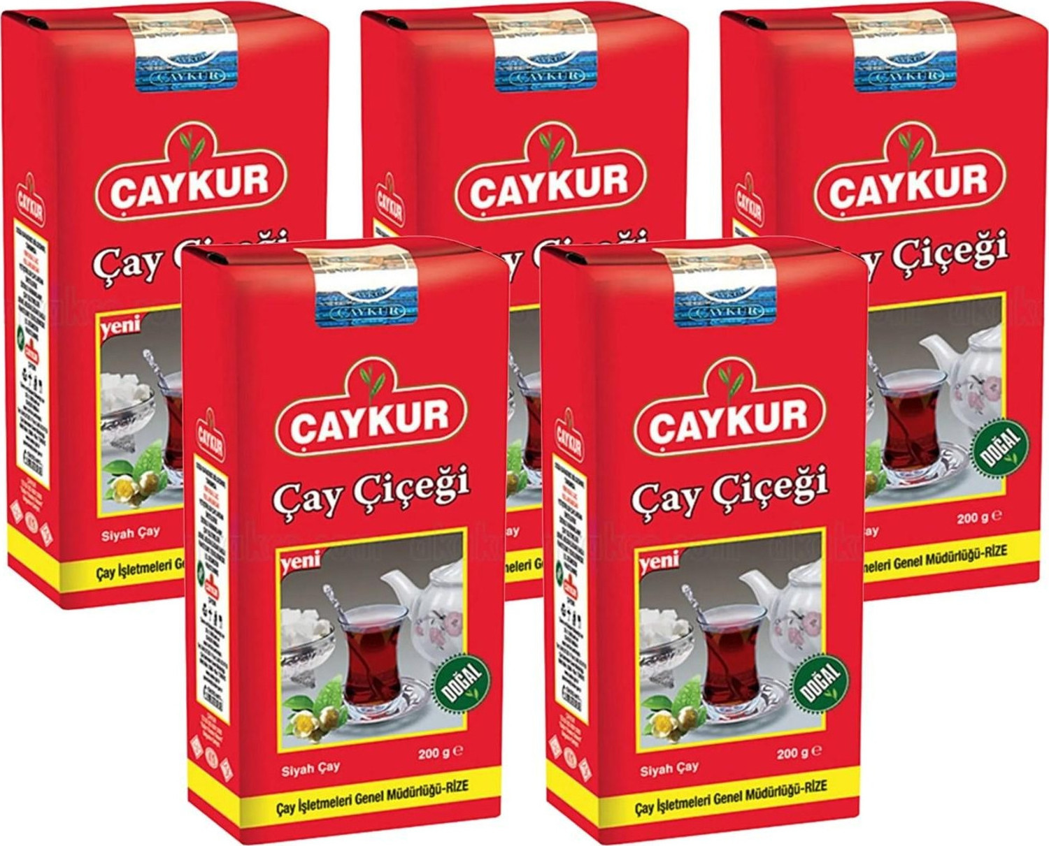 Çaykur Çay Çiçeği 200 Gr X 5 Adet - idefix