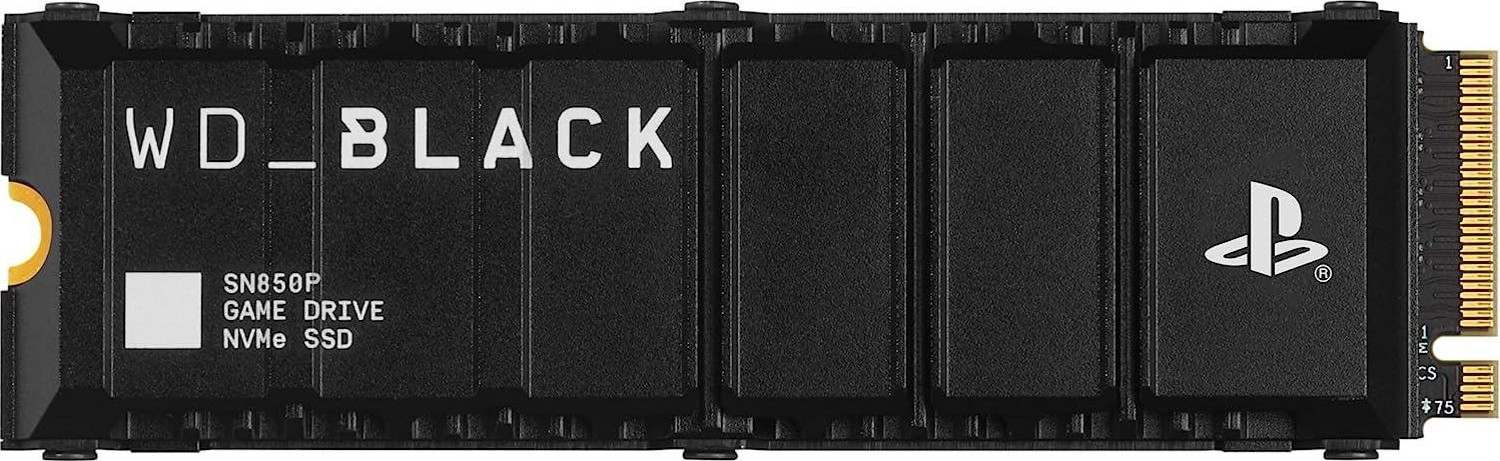 WD Ps5 Game Drive 2TB SN850P Ps5 Ssd Hdd M.2 Gen4 Black