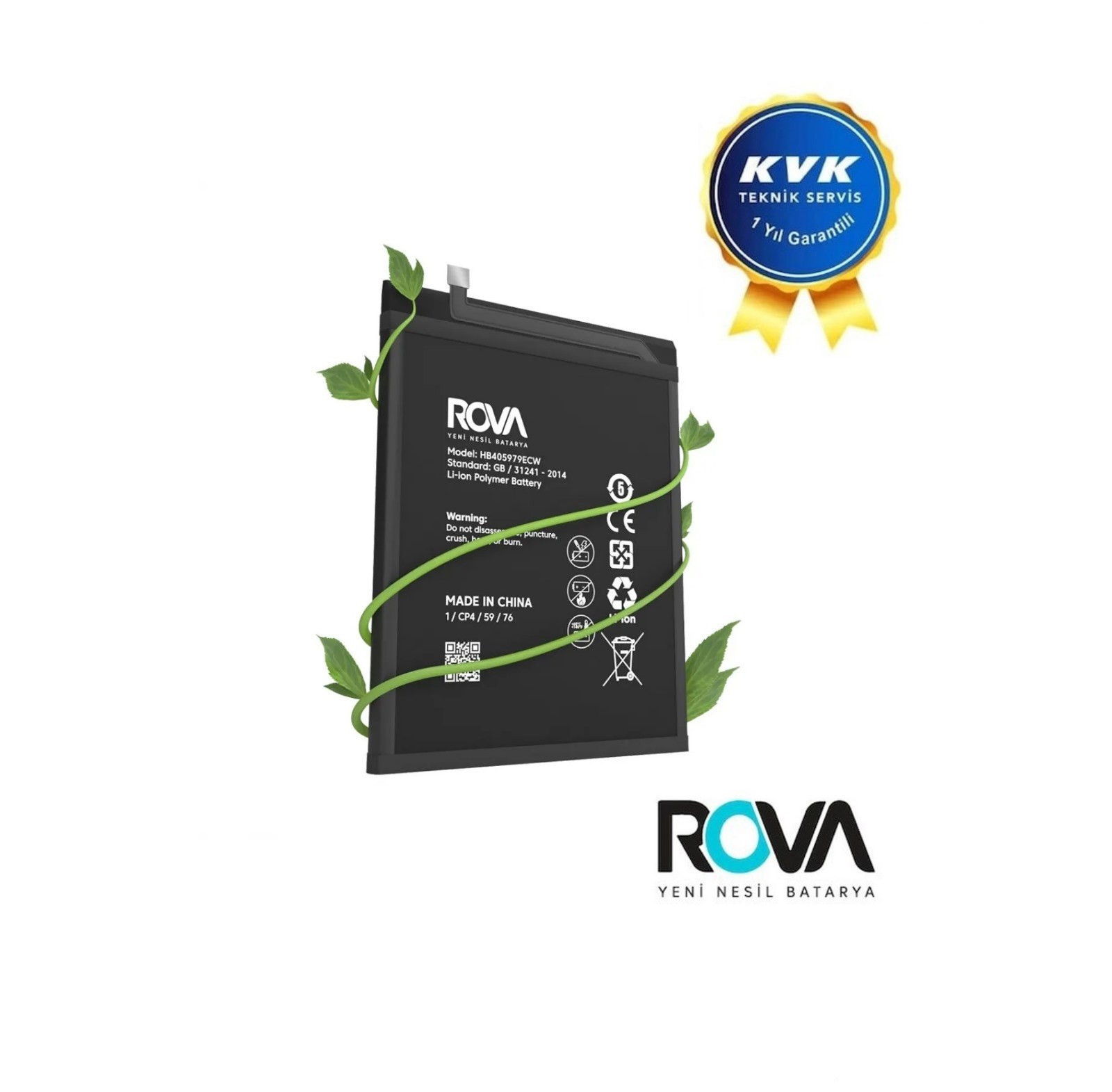 Rova Xiaomi Redmi 12C Batarya Pil 6000 Mah. Bn5K - 1 Yıl KVK Teknik ...