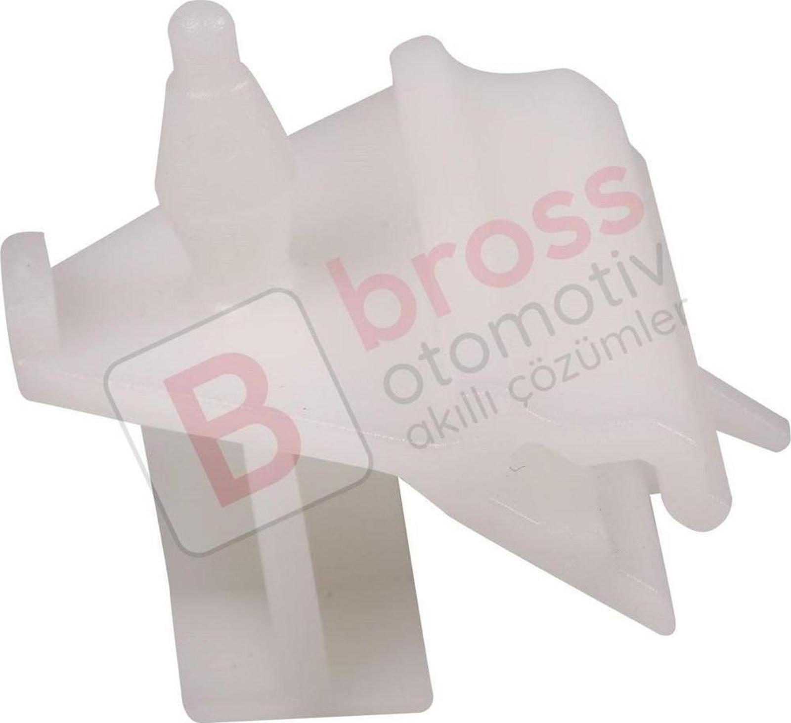 BMW için 10 Adet Döşeme Kalıp Klipsi Beyaz 51117160451 - idefix