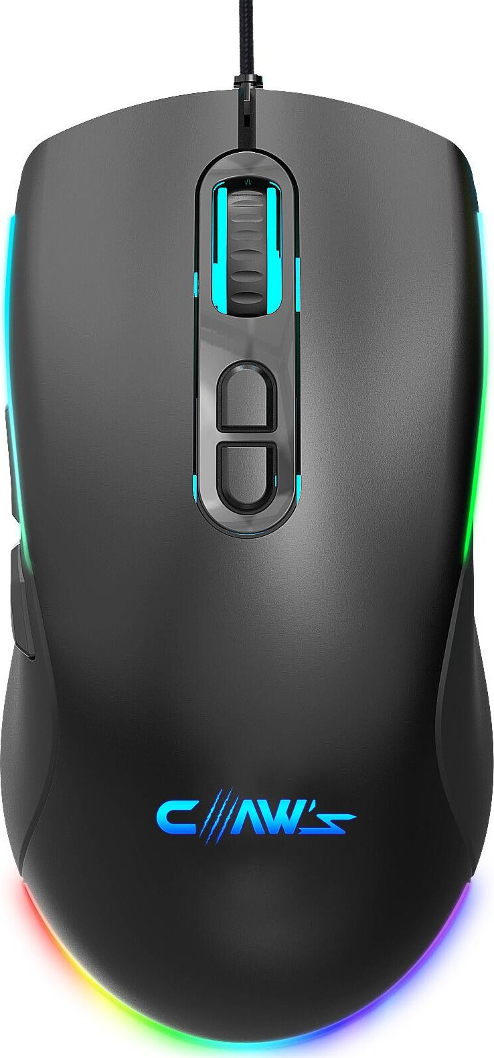 Claw's Titan X1 12800 Dpi Wide RGB Özel ABS Doku & Claw's Reflex Örgü ...