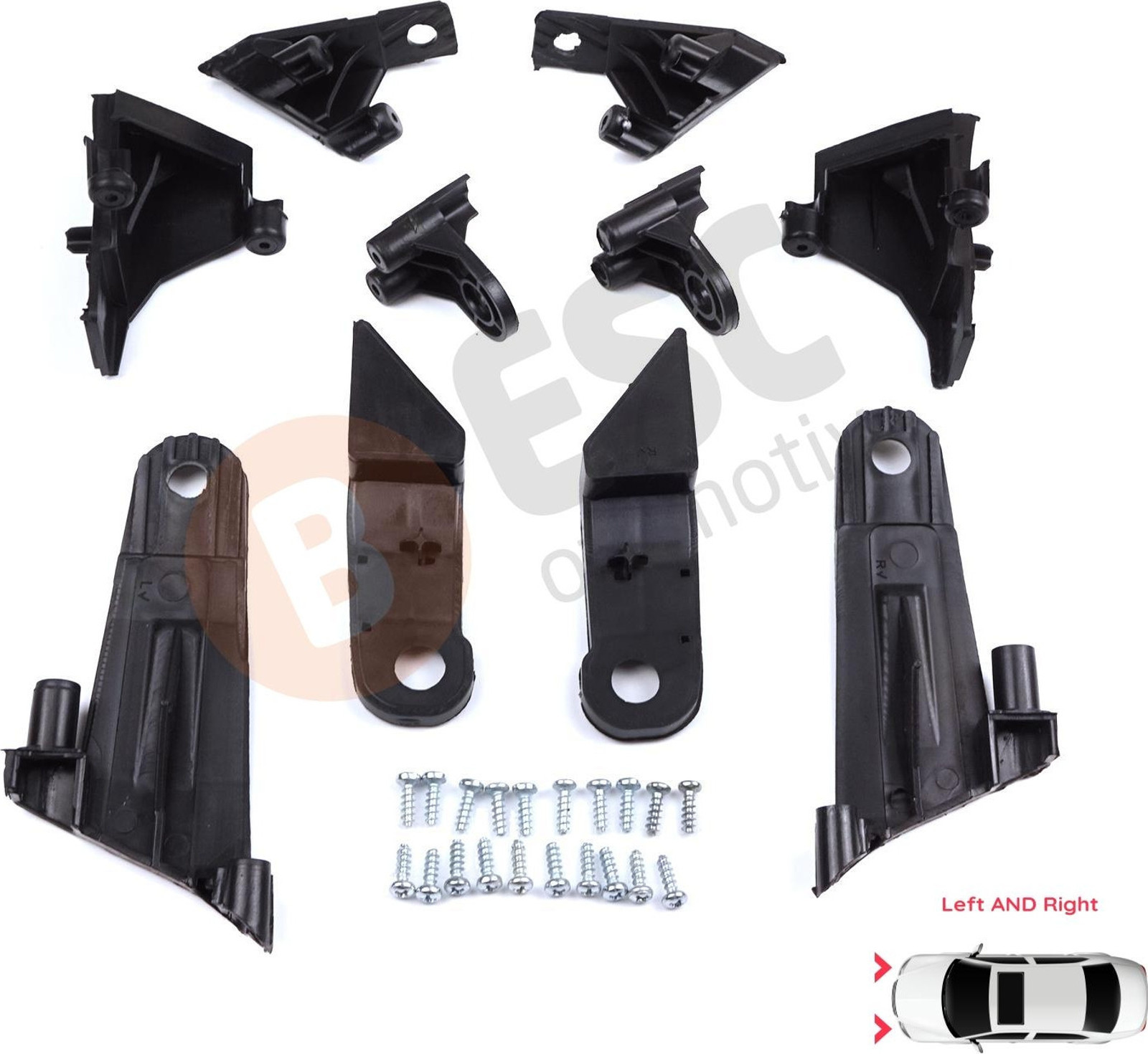 Dacia Duster MK2 HM 2017-2024 260609367R 260101133R İçin Sol Sağ Ön Far ...