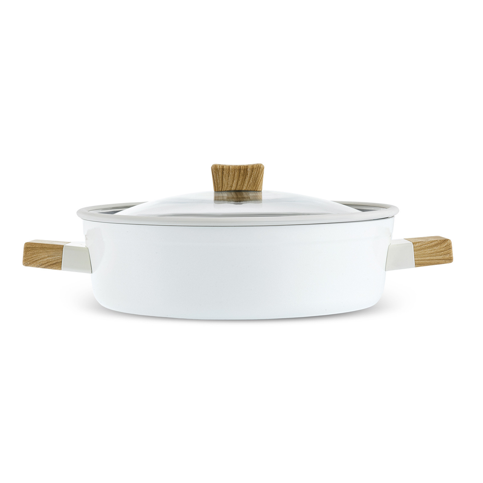 Karaca x Refika Swiss Crystal Creamy Wood Karnıyarık Tencere 30 cm