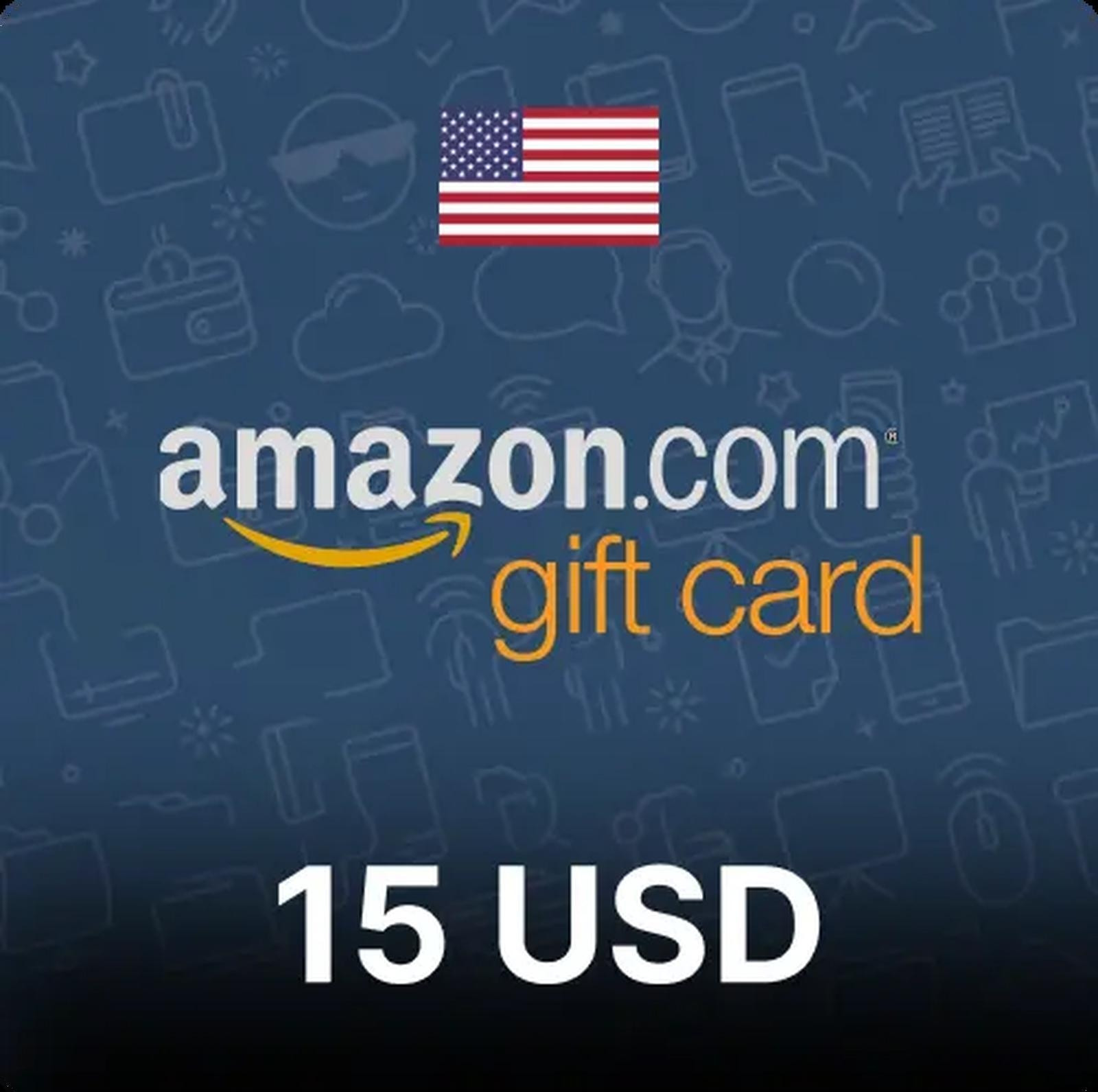 Amazon Gift Card 15 USD - idefix