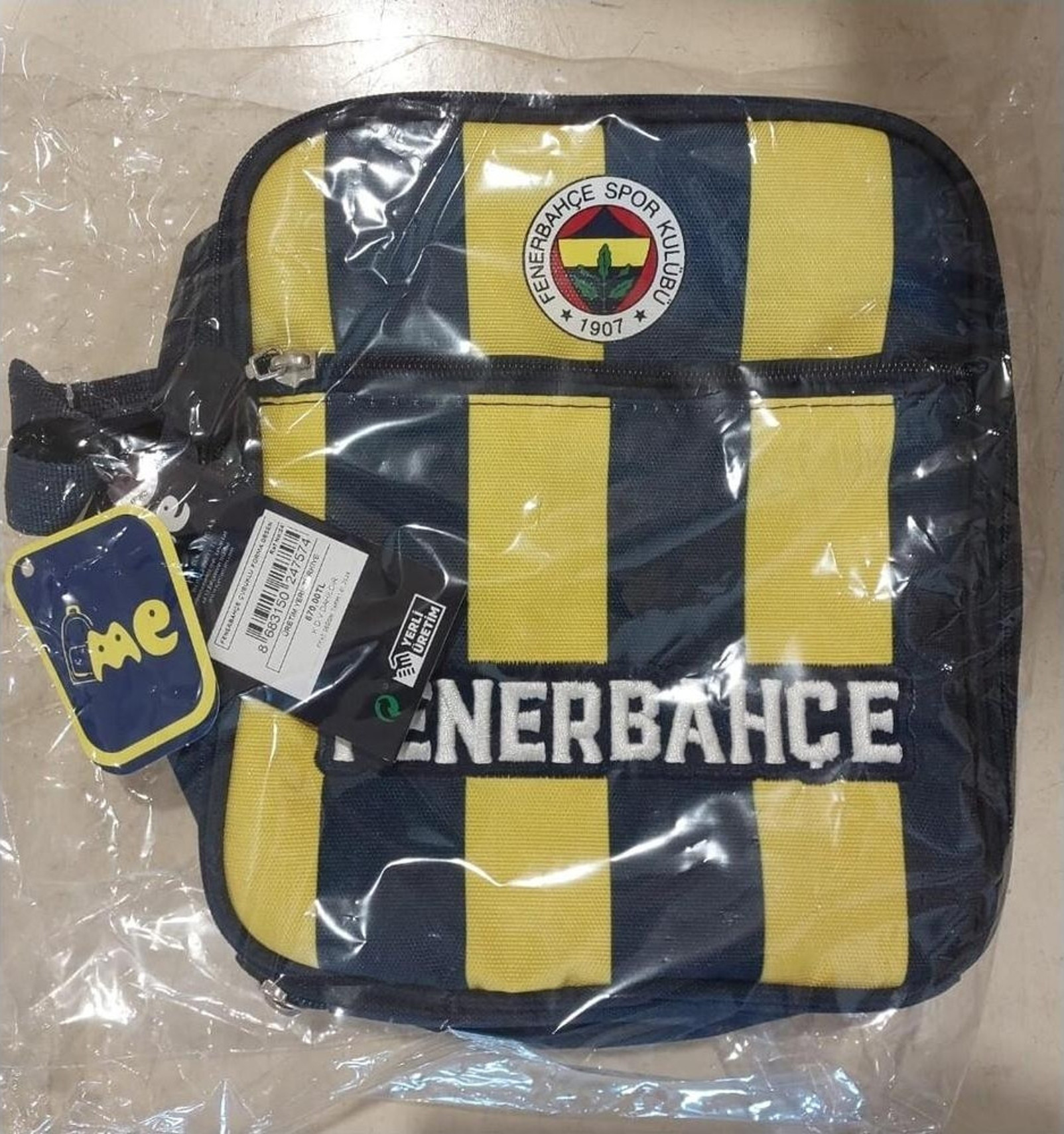 Me Çanta Beslenme Çantası Fenerbahçe Çubuklu Forma Desen - idefix
