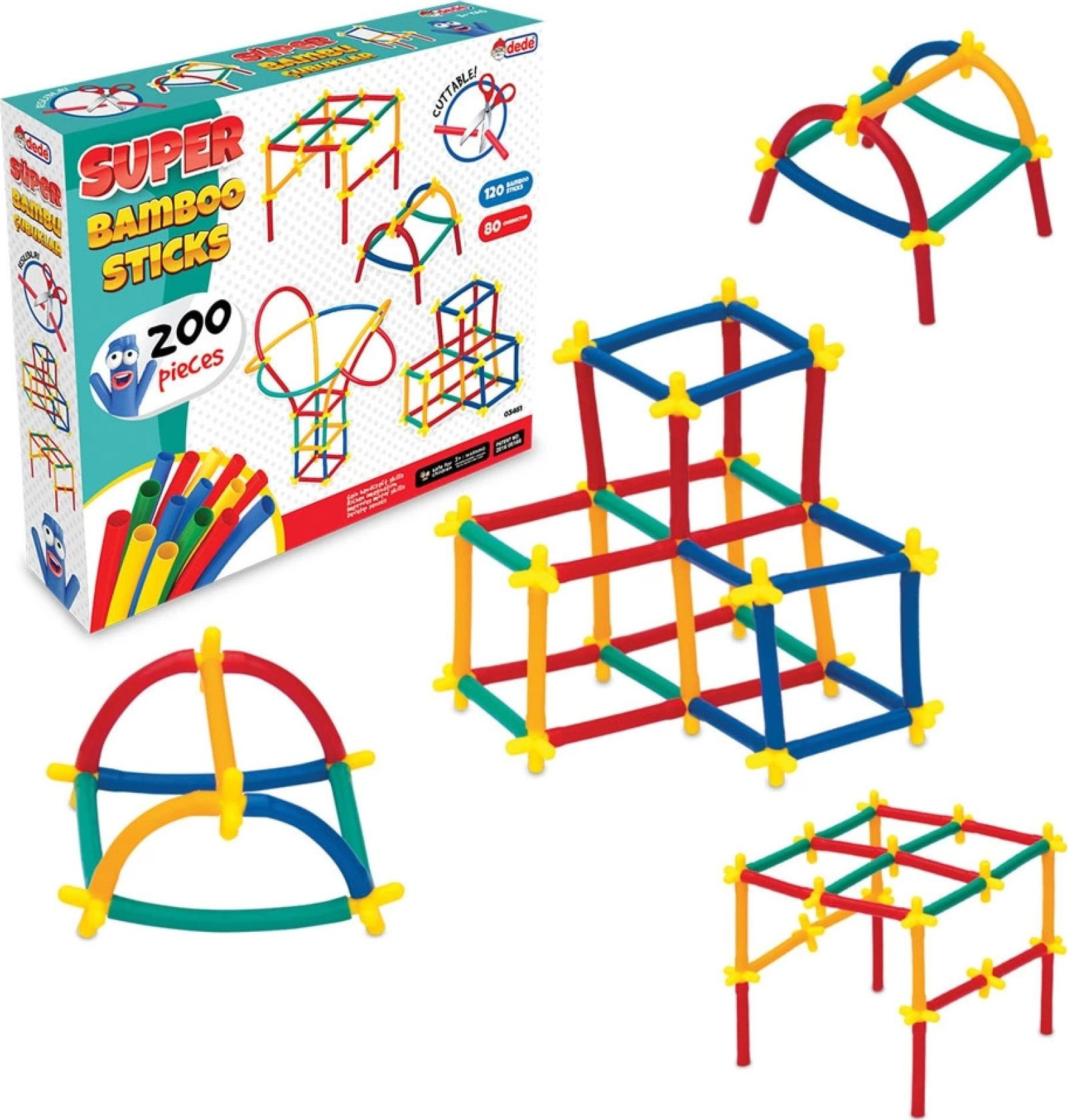 Süper Bambu Çubuklar (200 Parça) - Lego Setleri - Borular Lego ...