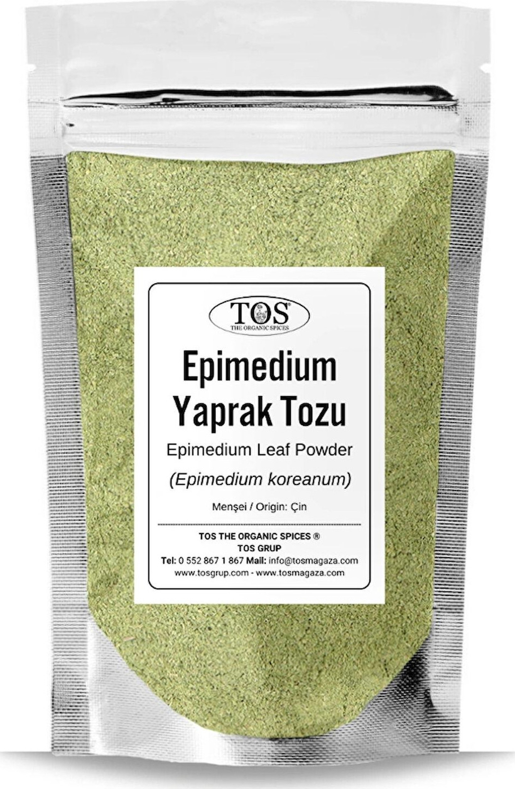 Epimedium Yaprak Tozu 500 gr (1. Kalite) Epimedium grandiflorum ...