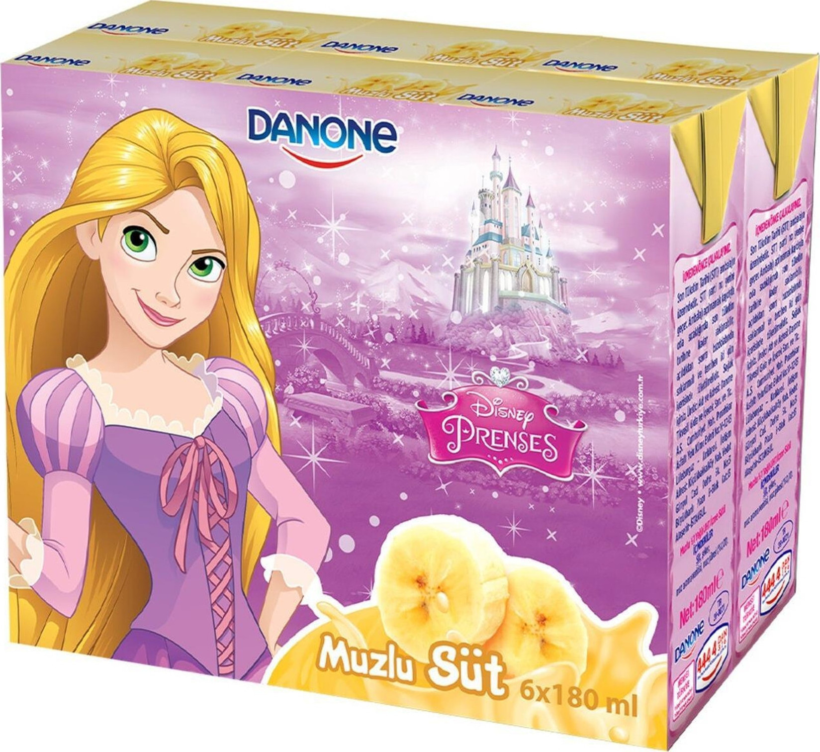 Danone Disney Muzlu Süt 180 Ml X 6 Adet - idefix