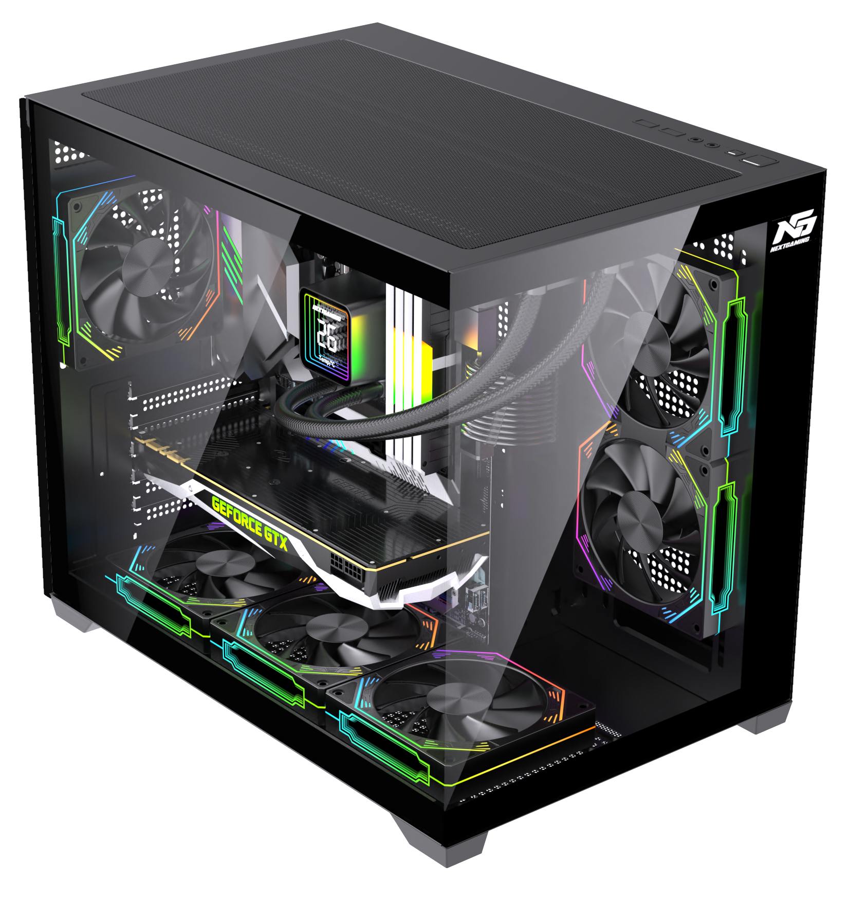 Orion Cube XL 750W 80+ Bronze Power 6x ARGB Fan Kumanda ve Kontrolcü M ...