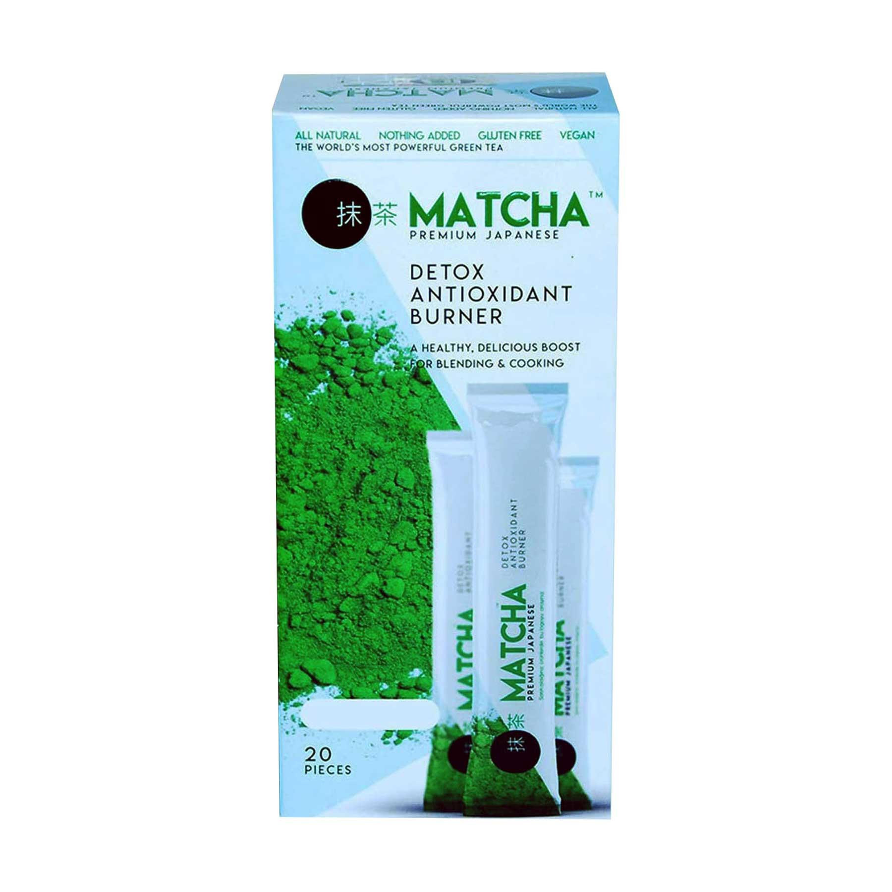 Matcha Premium Japanese Maça Çayı Orijinal Bandrollu 20Ad X 10GR - idefix