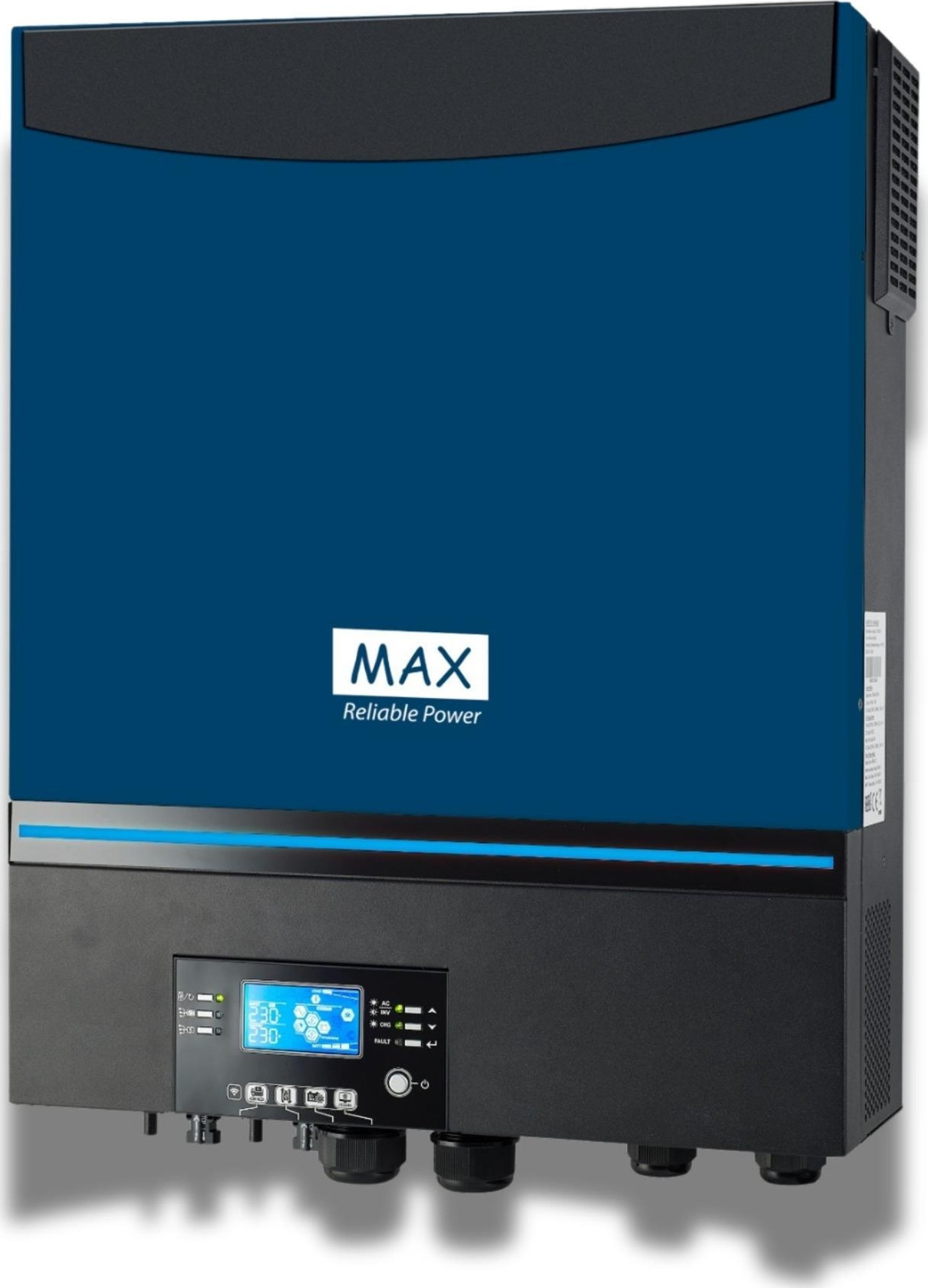 MAX Solar A Enerji 48V 7200W MPPT Solar Akıllı Inverter MAX-7200 - idefix