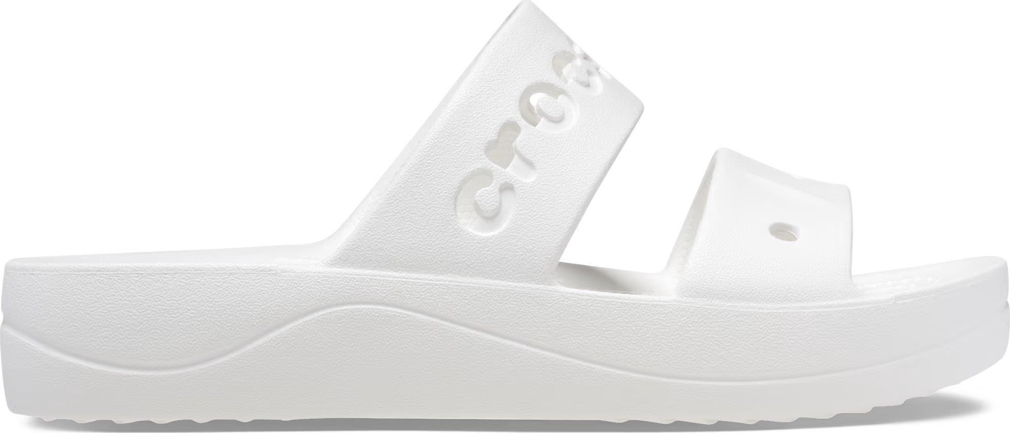 Crocs Baya Platform Sandal Kadın Terlik 208188-100 White - idefix